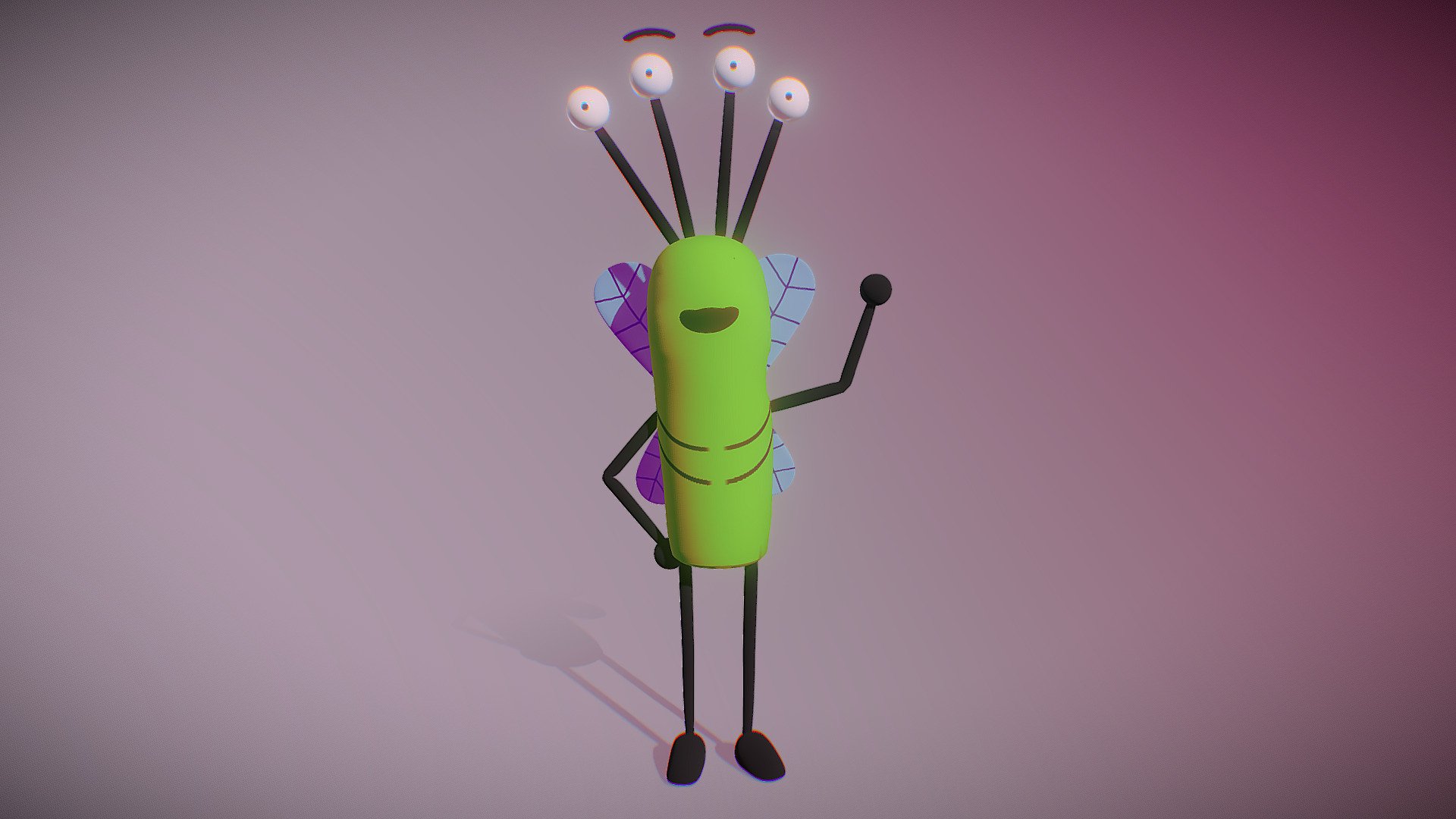 Arlo the Alien - Download Free 3D model by Stridity [361b47c] - Sketchfab