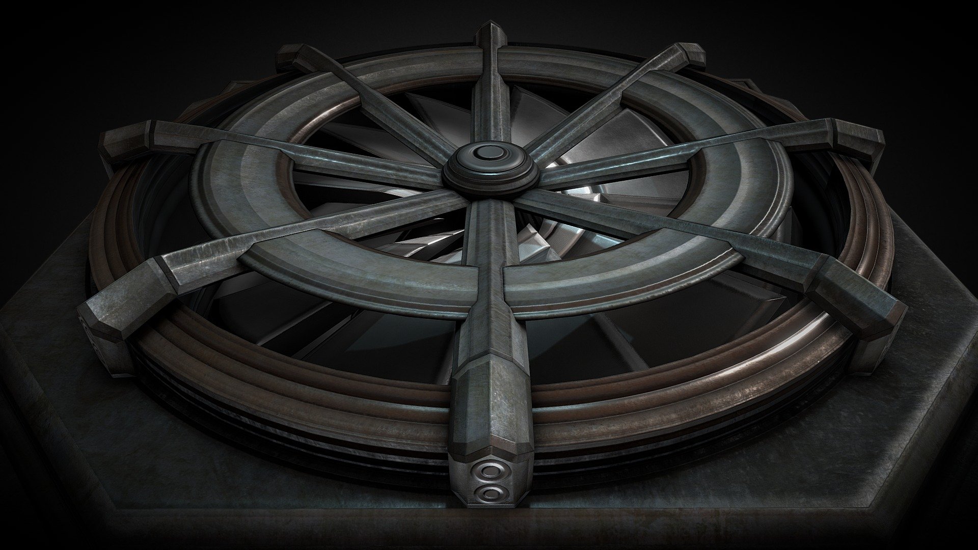 Industrial Wall Fan Design - Buy Royalty Free 3D model by 3DHaupt ...