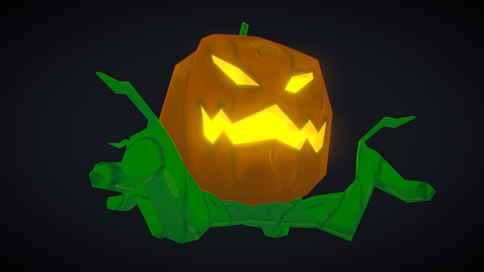 Pumpkin Head - 3D model by Lewis Perez (@NS-Studio) [361c24b] - Sketchfab
