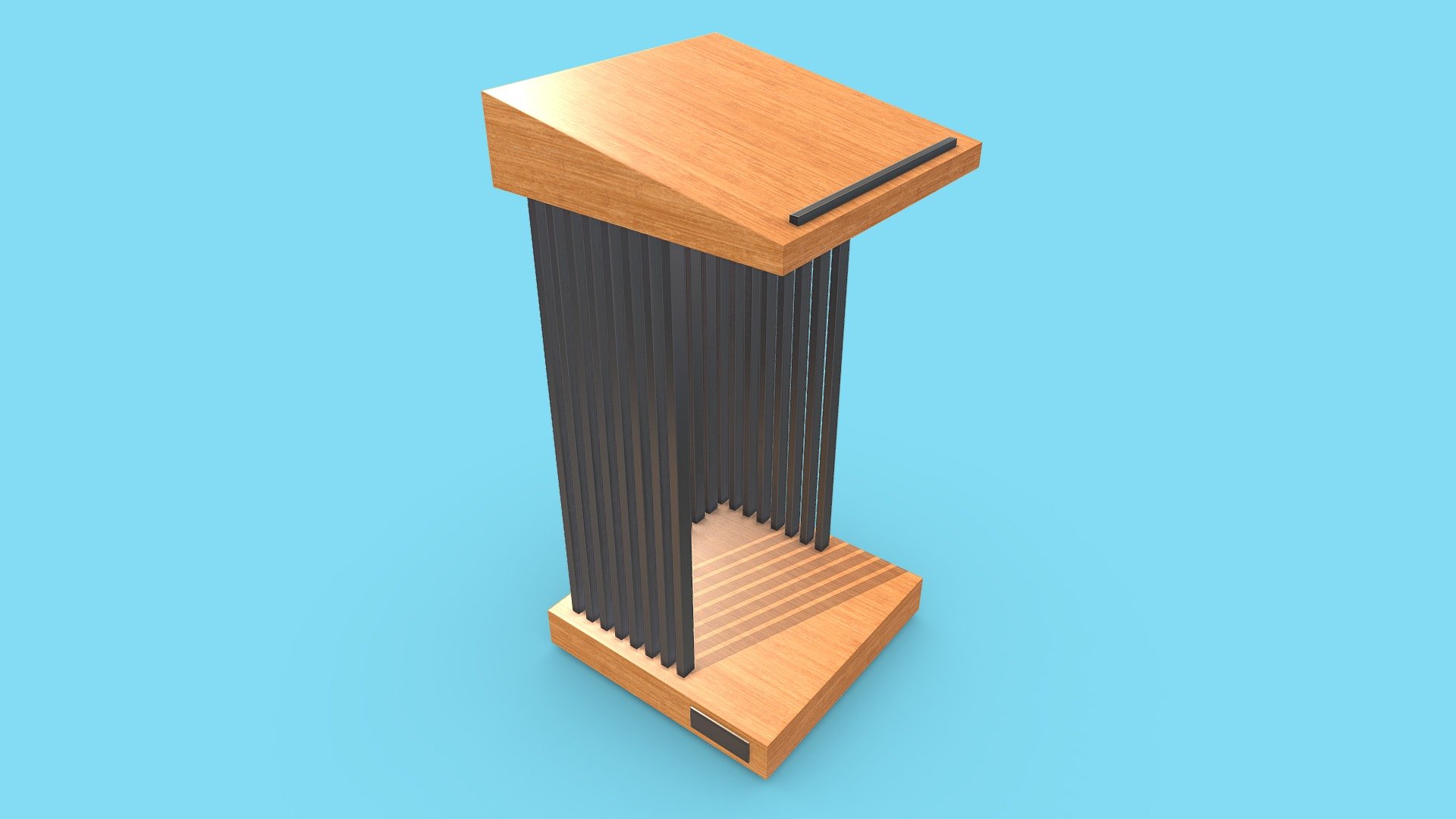 Pulpit Courtain - Buy Royalty Free 3D model by We3Do (@we3DoModel ...