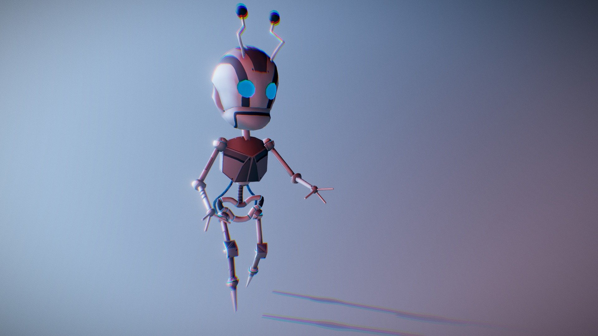 Edgyrobot - Download Free 3D model by raspberryorgan [361c8d7] - Sketchfab