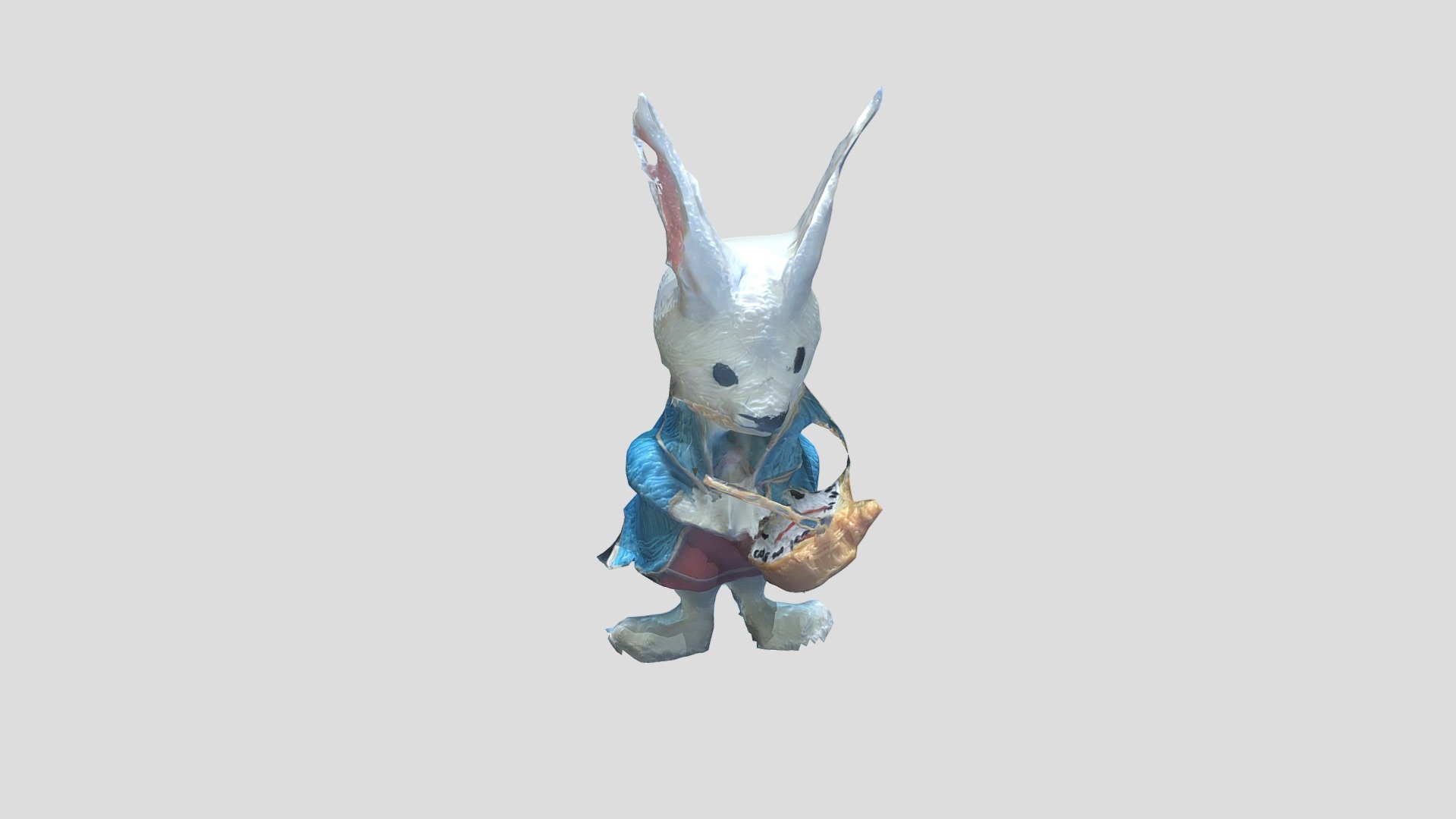 white rabbit in Wonderland! - Download Free 3D model by Hanbin2 ...