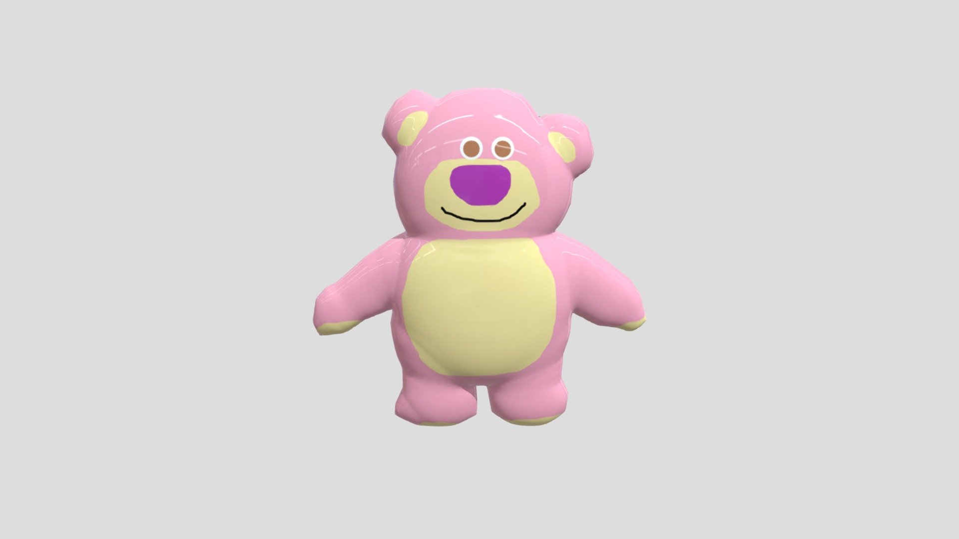 Lotso - 3D model by cindyanggrela [361e781] - Sketchfab