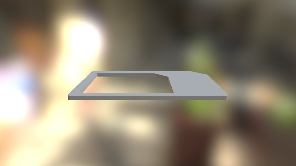 micro_sim_adapter - 3D model by Shared via 3DPrinterOS and SketchFab ...