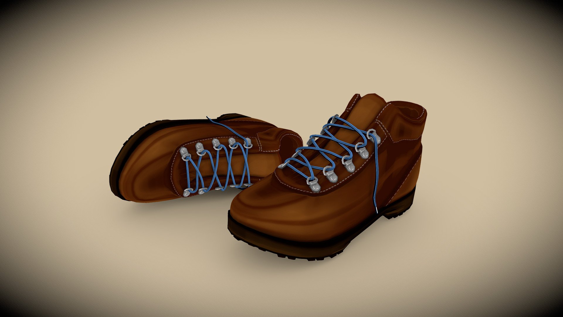 Them Boots - 3D model by Taylor Crook (@taylorc56) [3621335] - Sketchfab