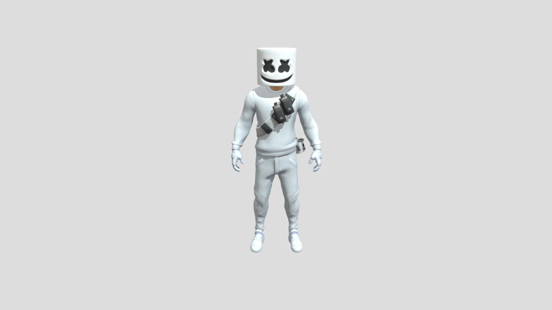 Skin Marchmello Fortnite - 3D model by lageneconner86 [3621d16] - Sketchfab