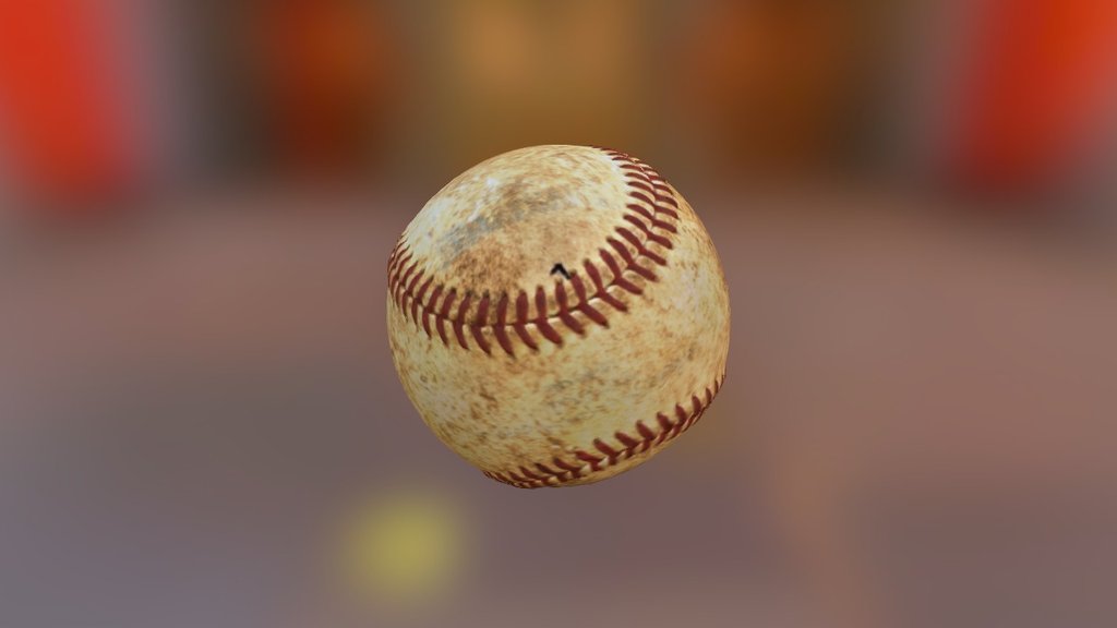 Kickstarter - Baseball - 3D model by HoneyPoint3D (@nkloski) [362436d ...