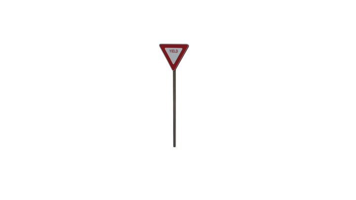 Yield-sign 3D models - Sketchfab