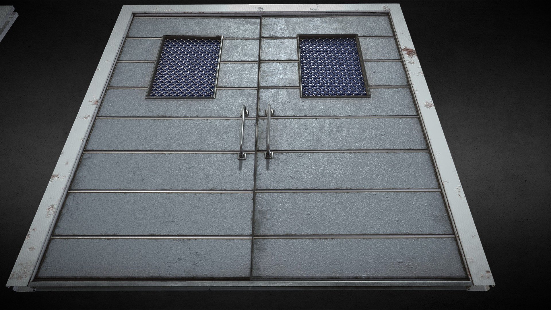 Door Metal door window - 7MB - Download Free 3D model by Mehdi ...