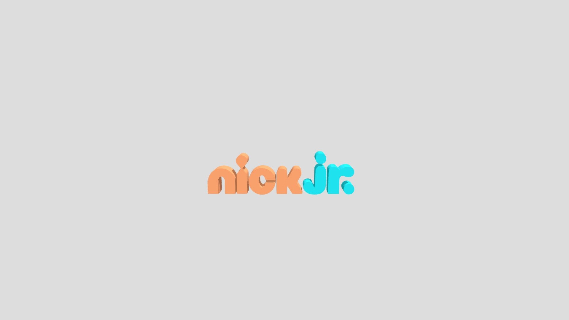 NICK JR. LOGO 2015 - Download Free 3D model by efrainjaraleno665 [362a1ab] - Sketchfab