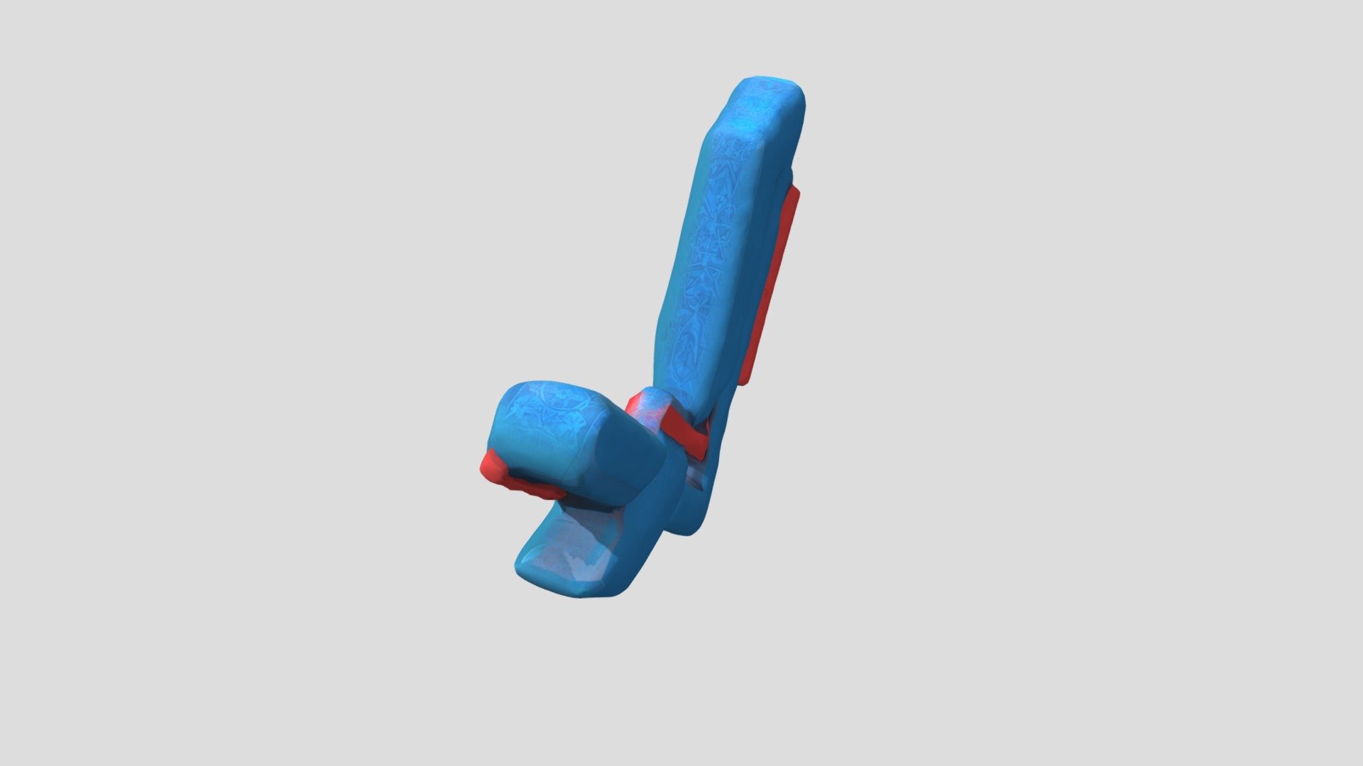 Valorant_logo_blue logo_refine_obj - Download Free 3D model by ...