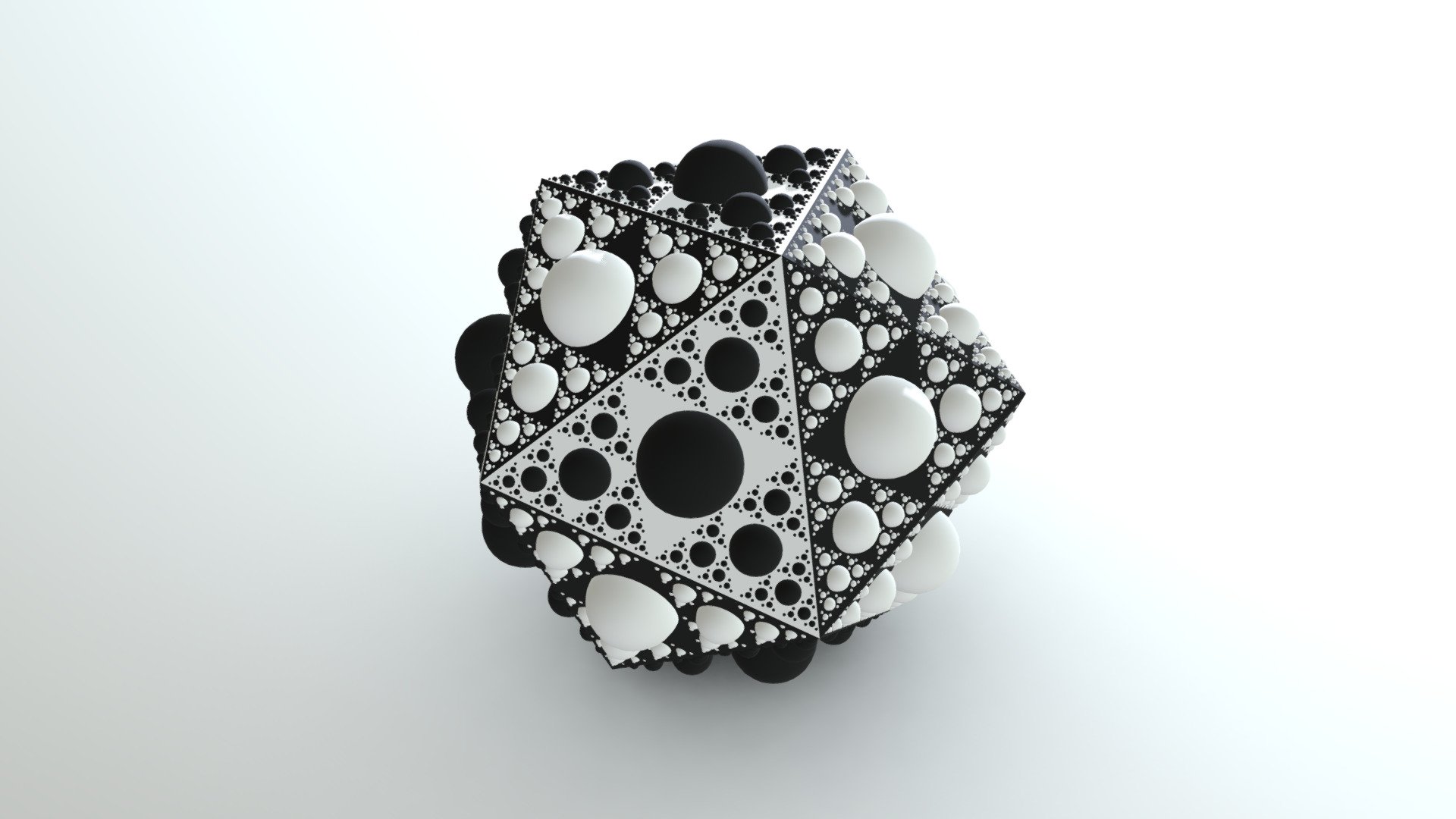 ICOSAHEDRON I - 3D model by Pedro Morales (@mobiletaggingart) [362a5de ...