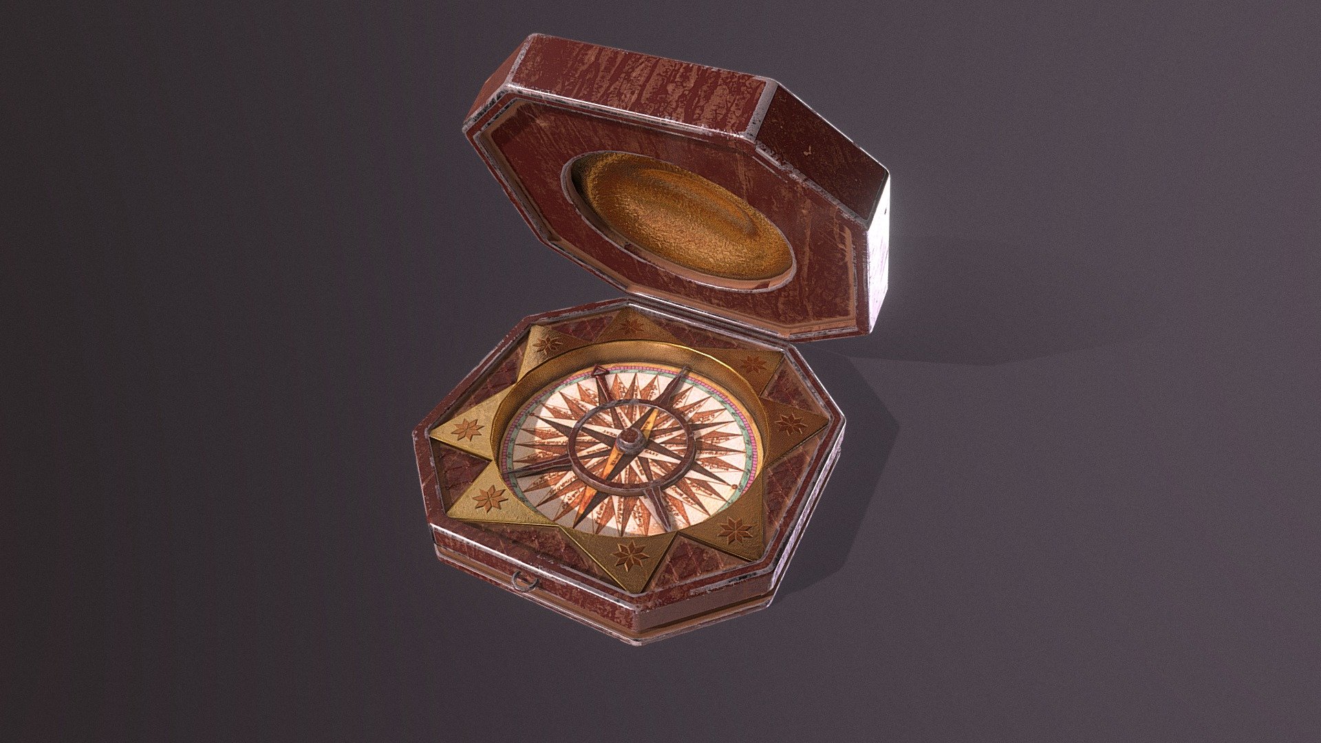Pirate Compass - Buy Royalty Free 3D model by Harold P. de Boer ...