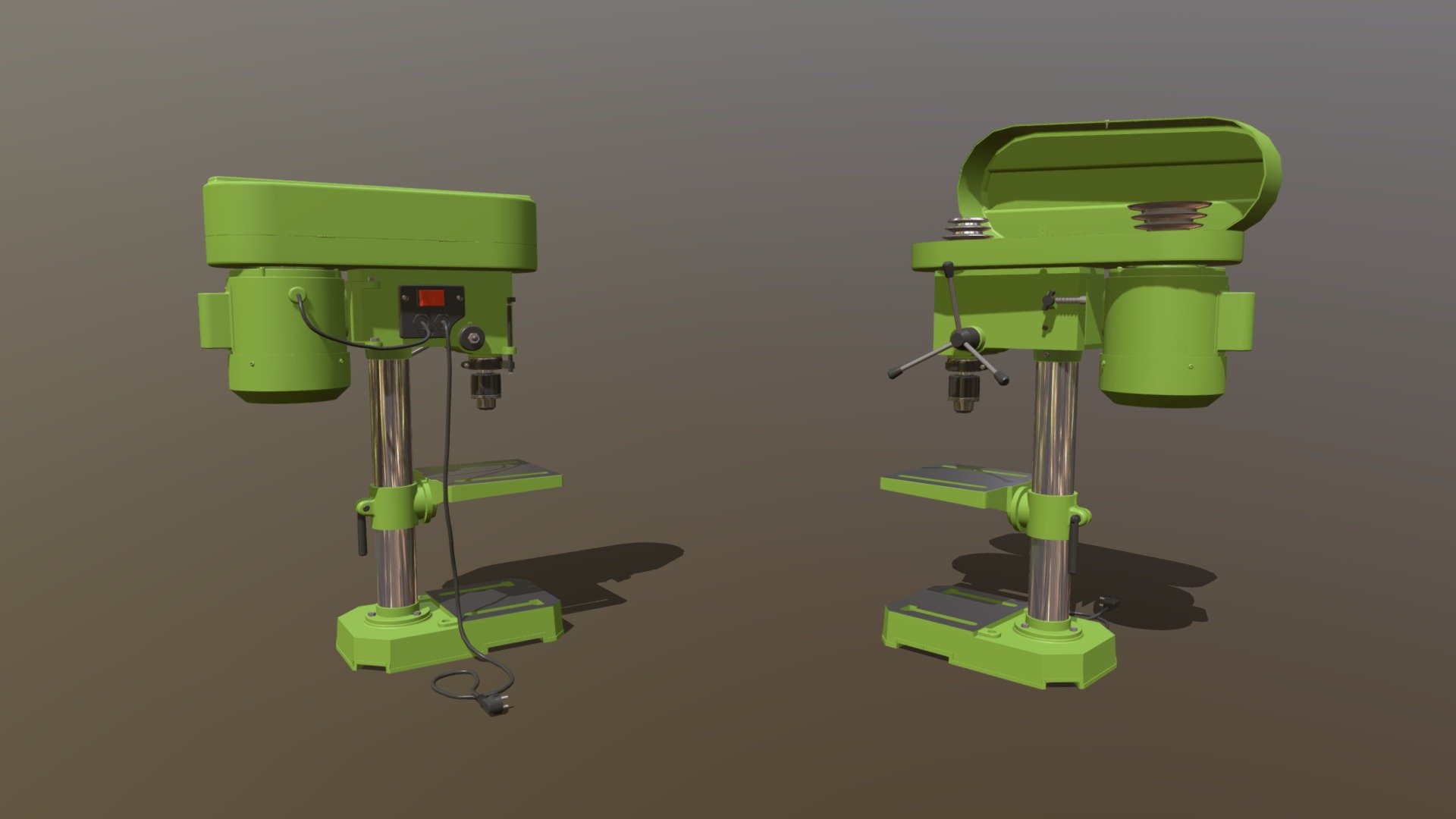 drilling_machine - Download Free 3D model by wutalik [362cbd3] - Sketchfab