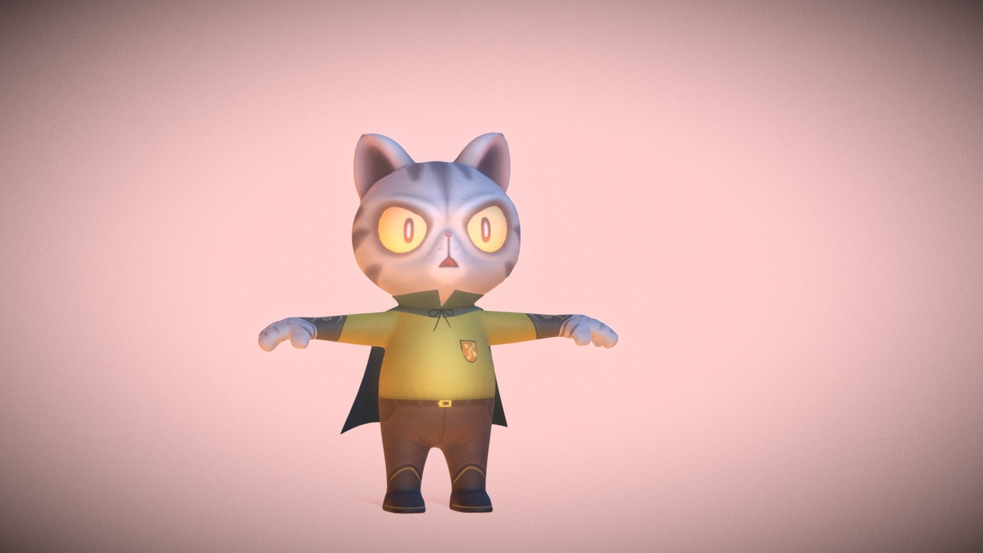 Cat Hunter - 3D model by phuongnamng1997 [362defc] - Sketchfab