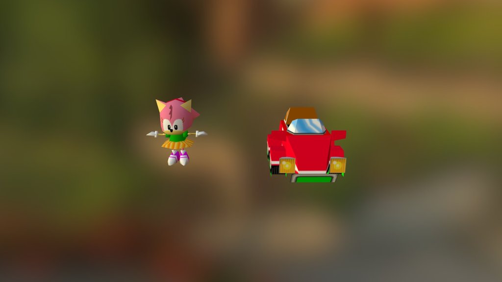 Sonic R - A 3D model collection by dshaynie - Sketchfab
