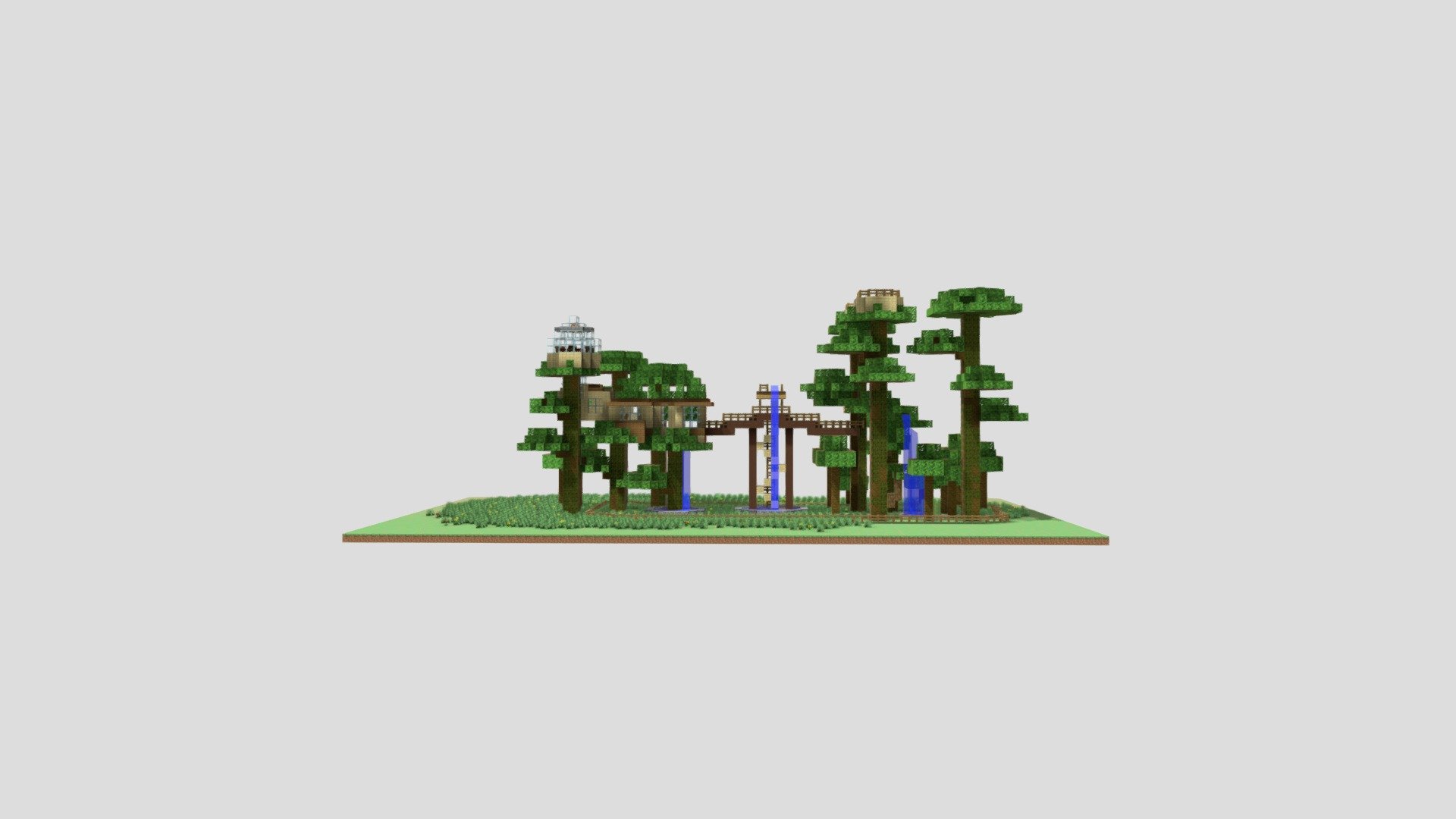 tree-house - Download Free 3D model by madexc [3634b18] - Sketchfab