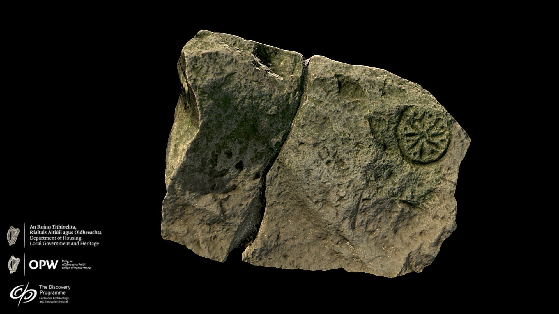 Sill 3, Cairn T, Loughcrew (Photo) - 3D model by The Discovery Programme (@discoveryprogramme ...