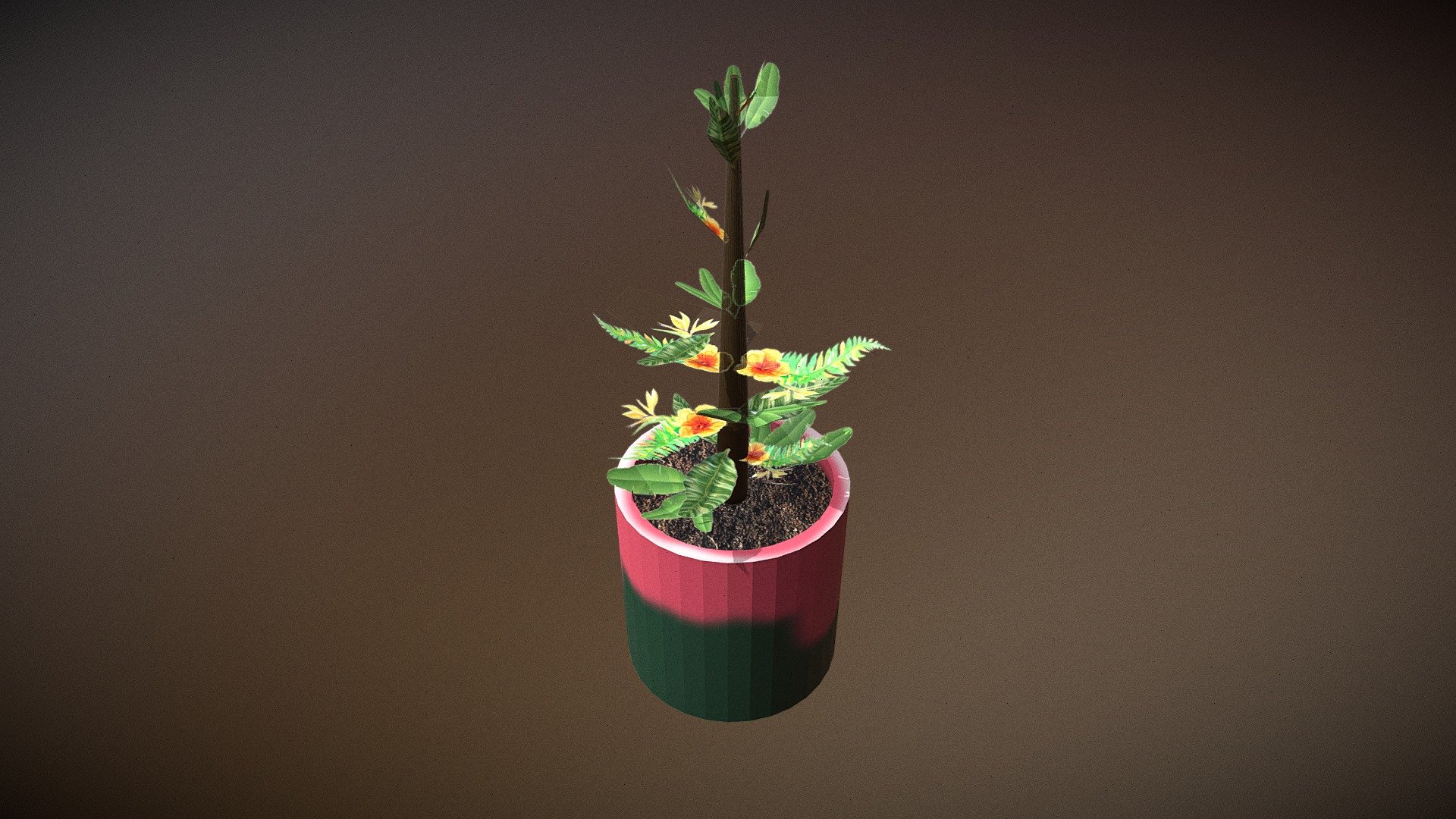 plant uv wrap 2 - 3D model by Willemijn_Catharina [3636f71] - Sketchfab