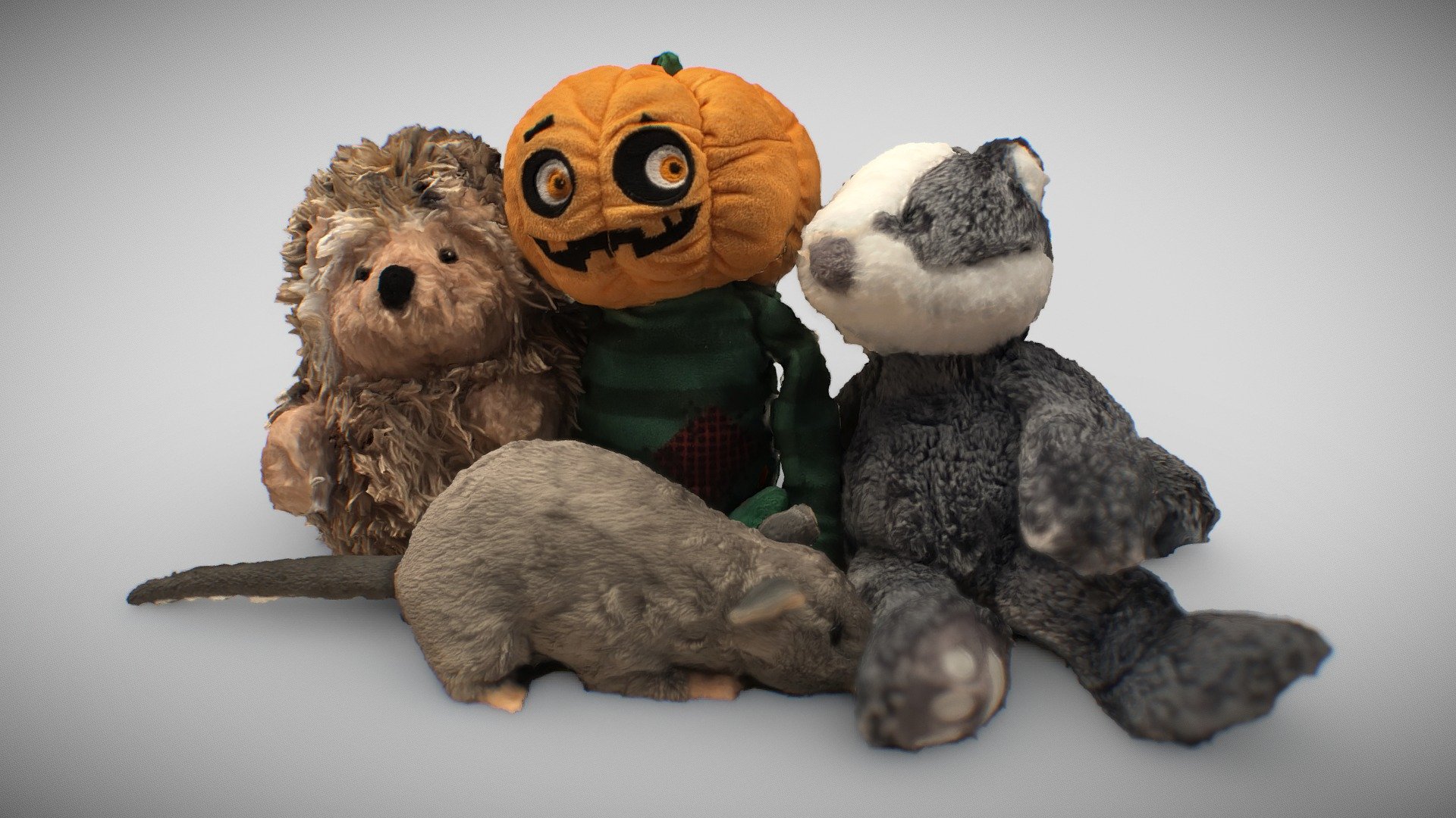 Soft Toys - 3D model by simonblakeney [3637b16] - Sketchfab