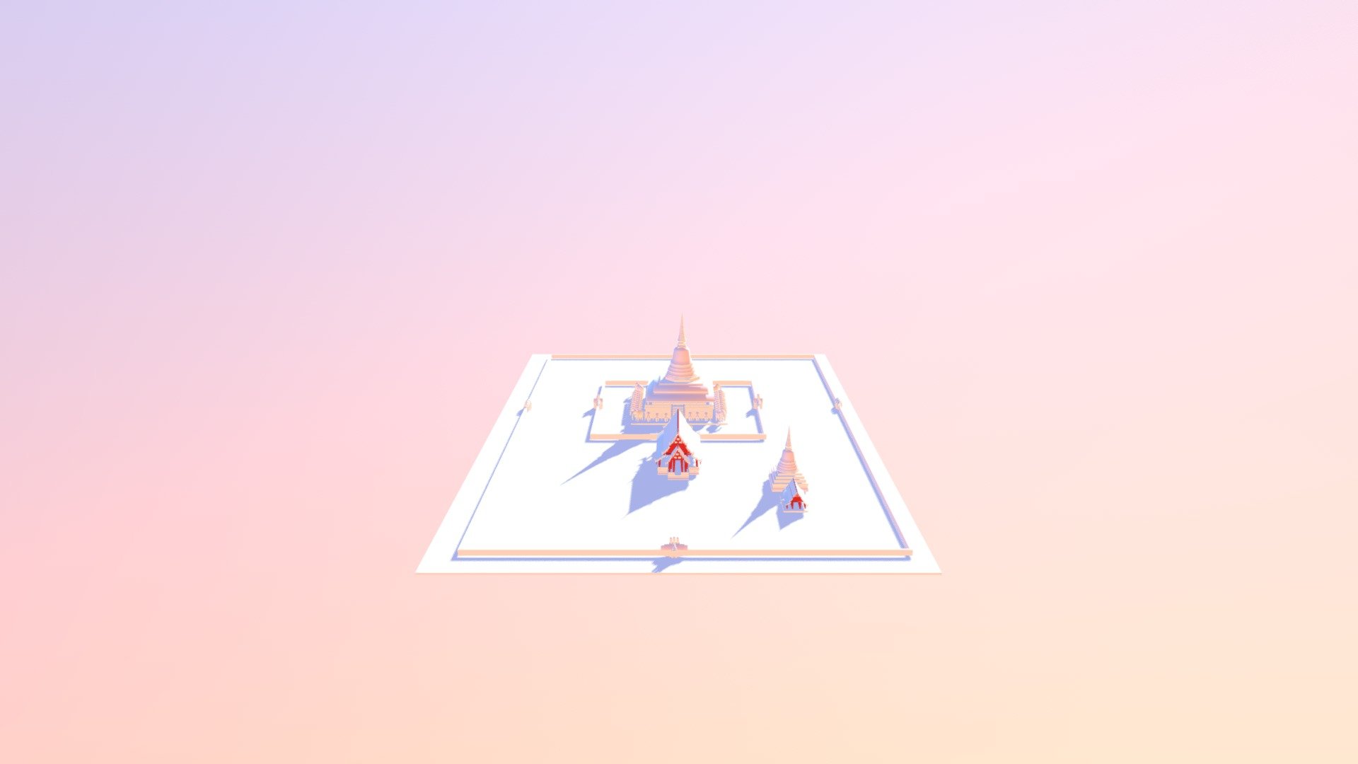 Wat1 - 3D model by Nuntida.S [3639034] - Sketchfab