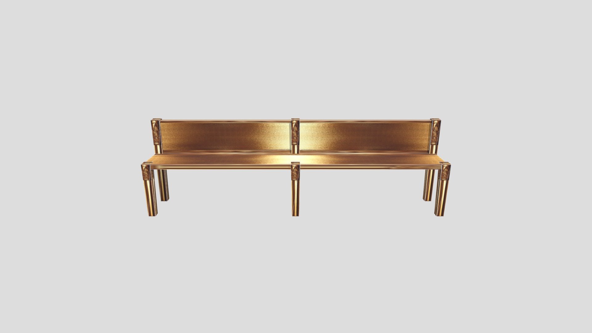 Church Pew - Download Free 3D model by shirlanne [3639146] - Sketchfab