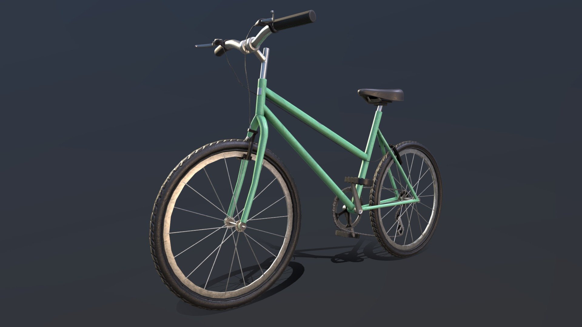 Animated Bicycle - 3D model by an Arzour (@an_arzour) [363ea21] - Sketchfab