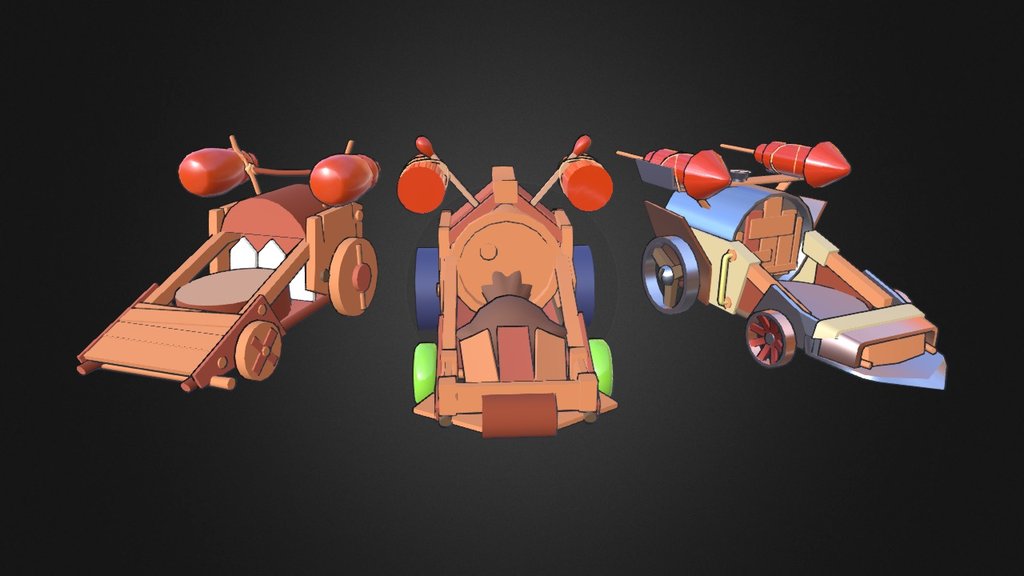 Gravity Karts, WIP Textures - 3D model by Jonah Holden-Maillard ...