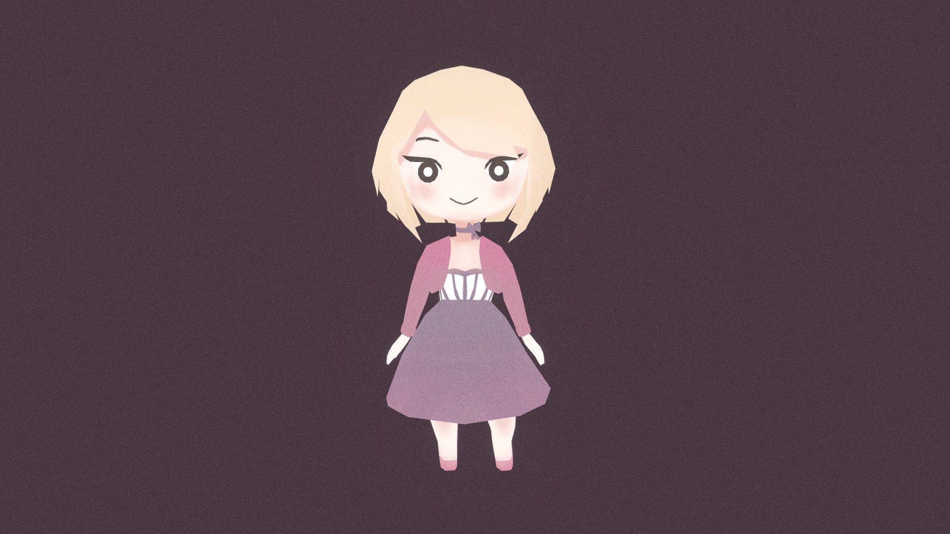 Marie Chibi - 3D model by TheMeow-vortex [363f74d] - Sketchfab