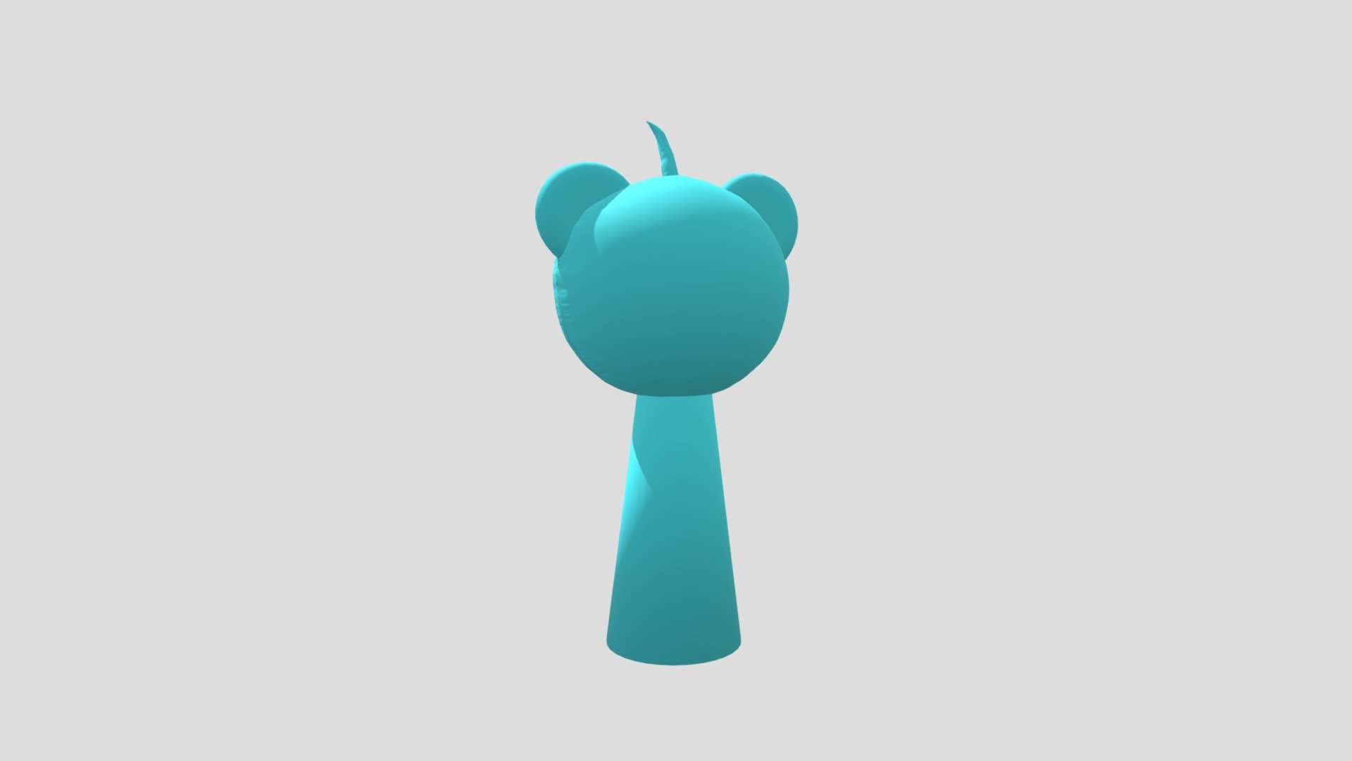 Sprunki_Blue_BB - 3D model by Alfazz [363fb35] - Sketchfab