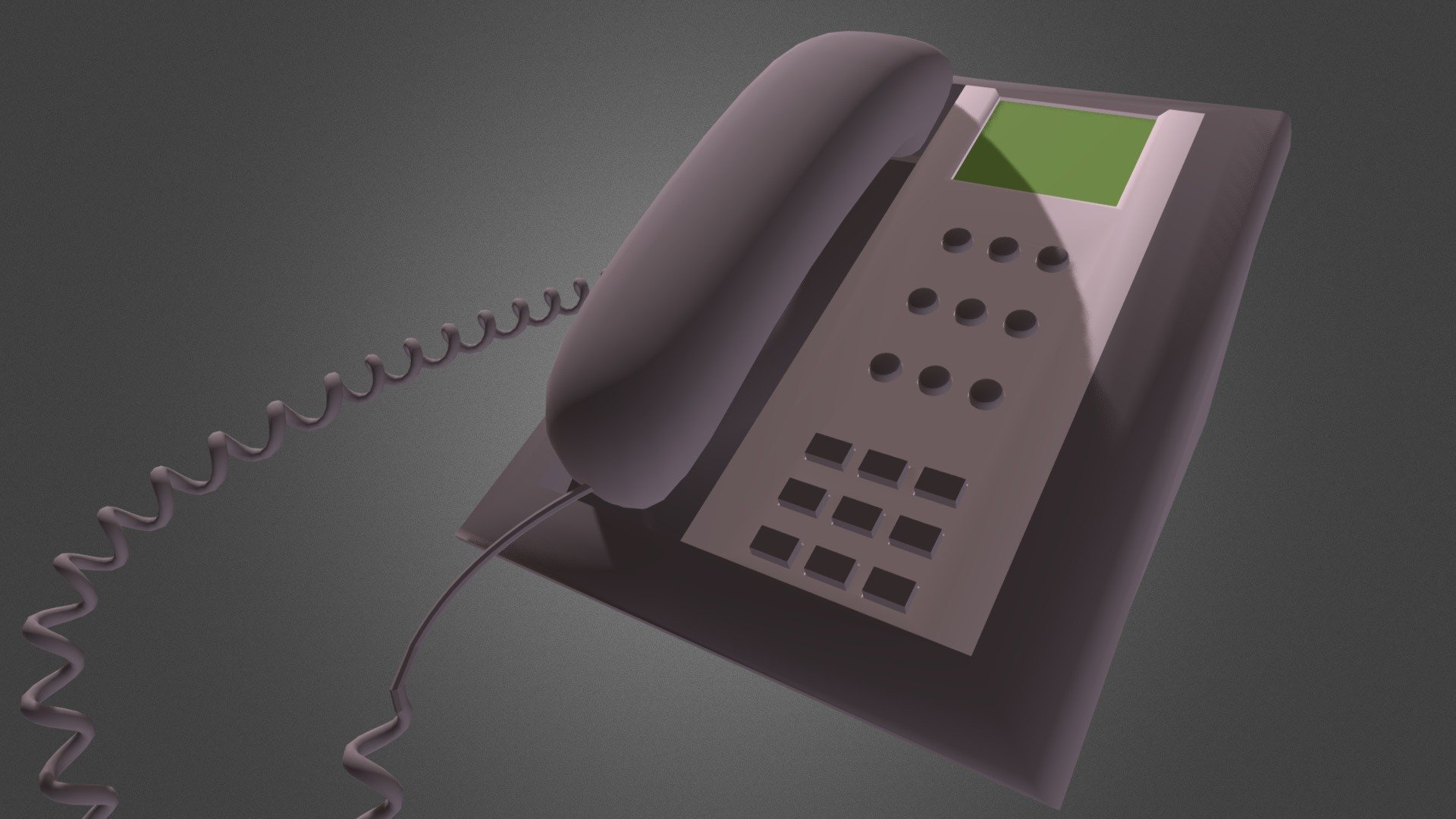 Office Phone - 3D model by coffeemaker90 [363ff86] - Sketchfab