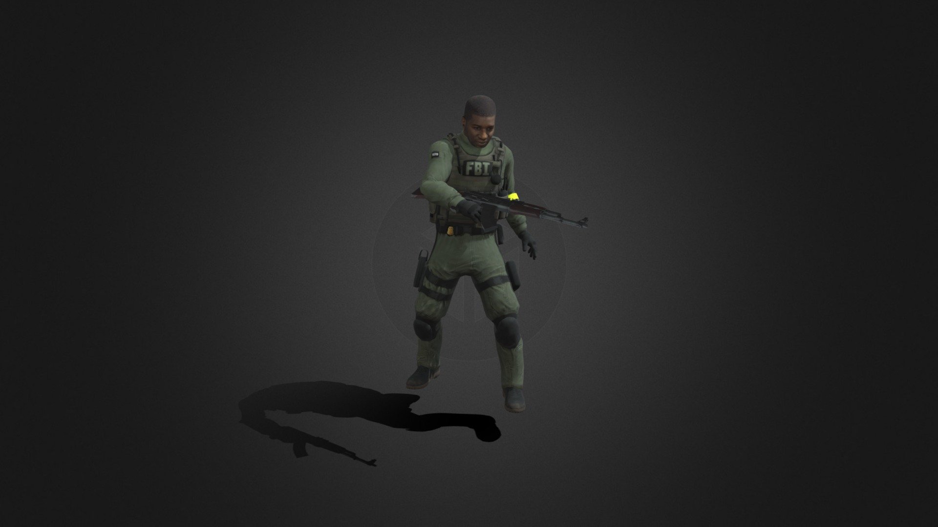 Counter Strike - 3D model by G MEDIA (@GMEDIA3D) [3640045] - Sketchfab