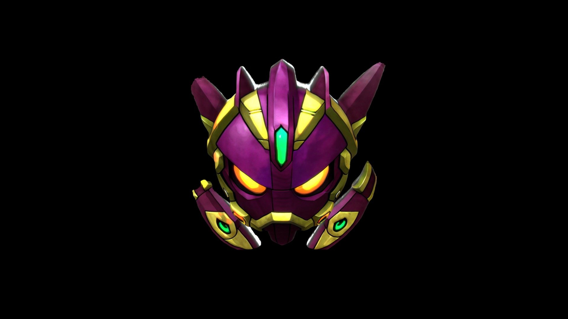 Helmet Mask Robot Cartoon 181 - Download Free 3D model by klrxyz ...