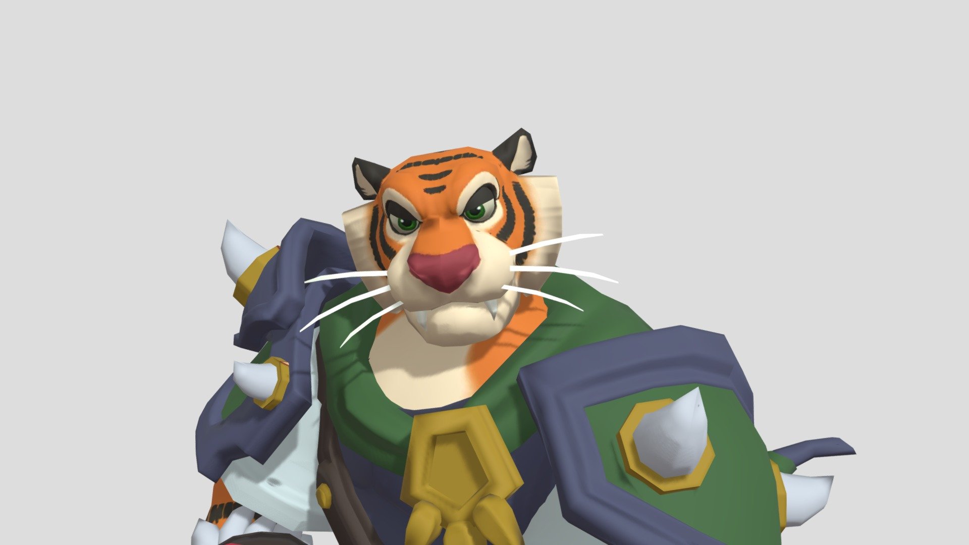 Tiger Ranger - Download Free 3D model by theamazingdonovan207 [3640882 ...