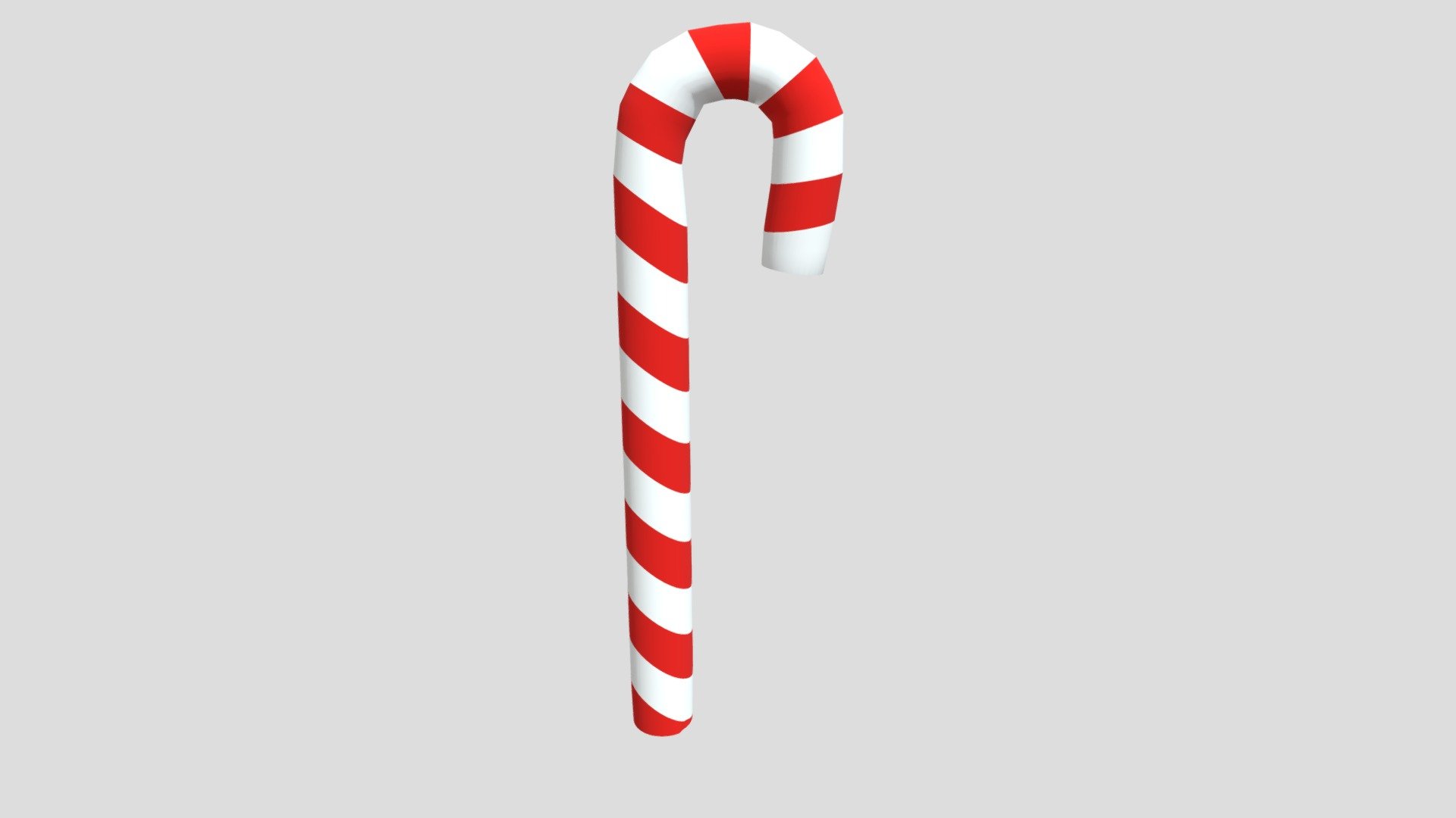 Candy Cane - 3D model by BONSE2000YTB (@konstantinos.soult) [36410cf ...