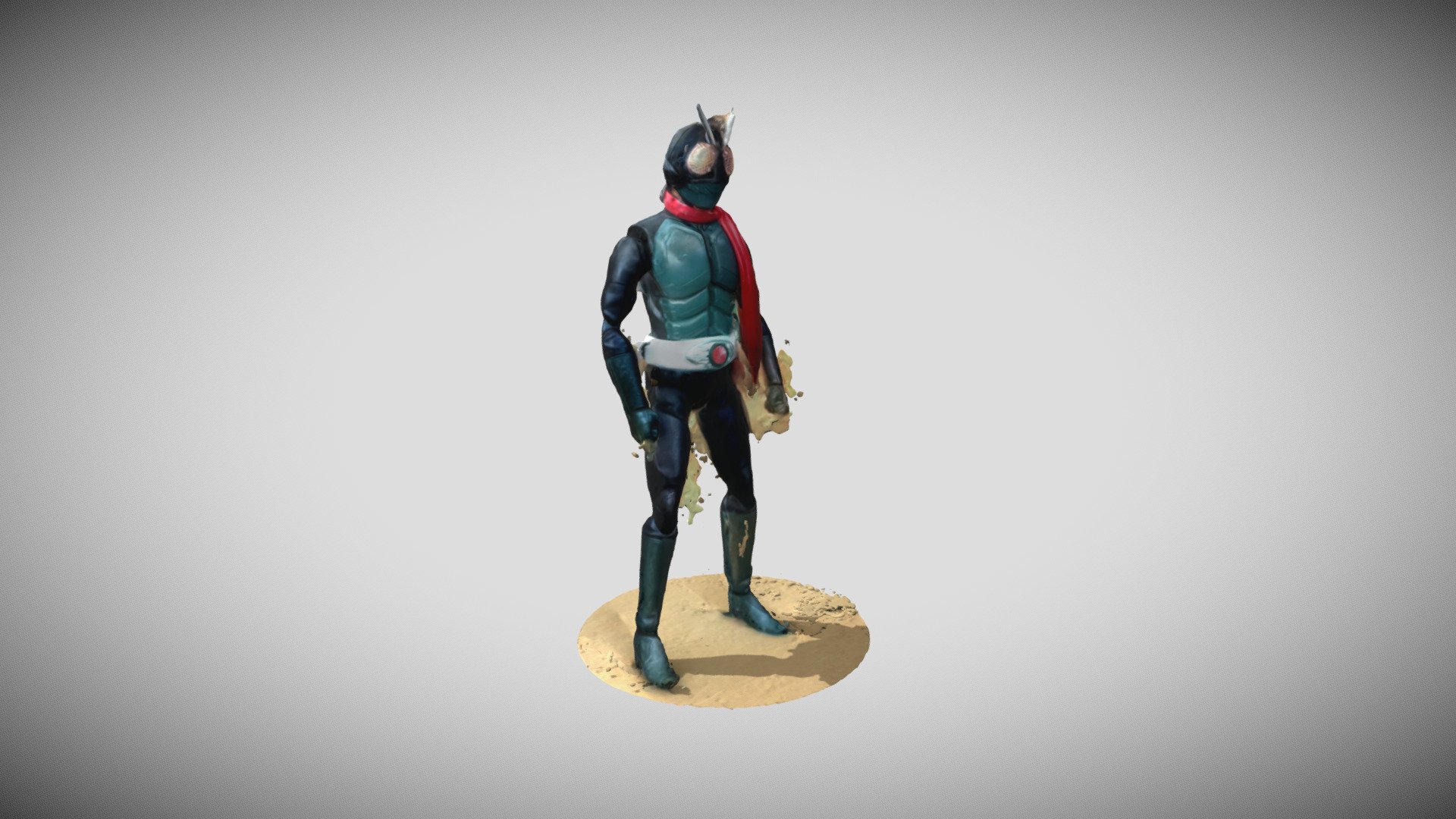 Shin-Masked Rider - 3D model by washin1968 [3641d05] - Sketchfab