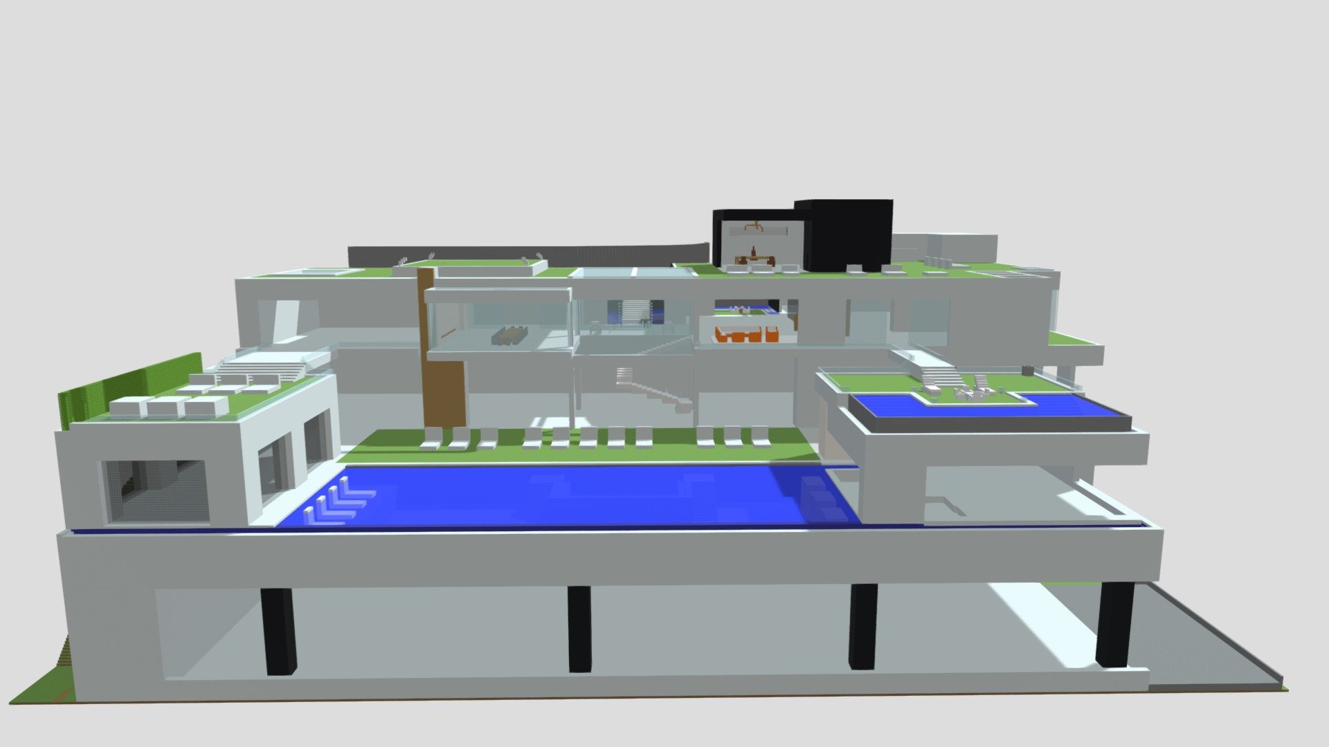 Most Expensive House in the US 924 Bel Air Rd. - Download Free 3D model ...