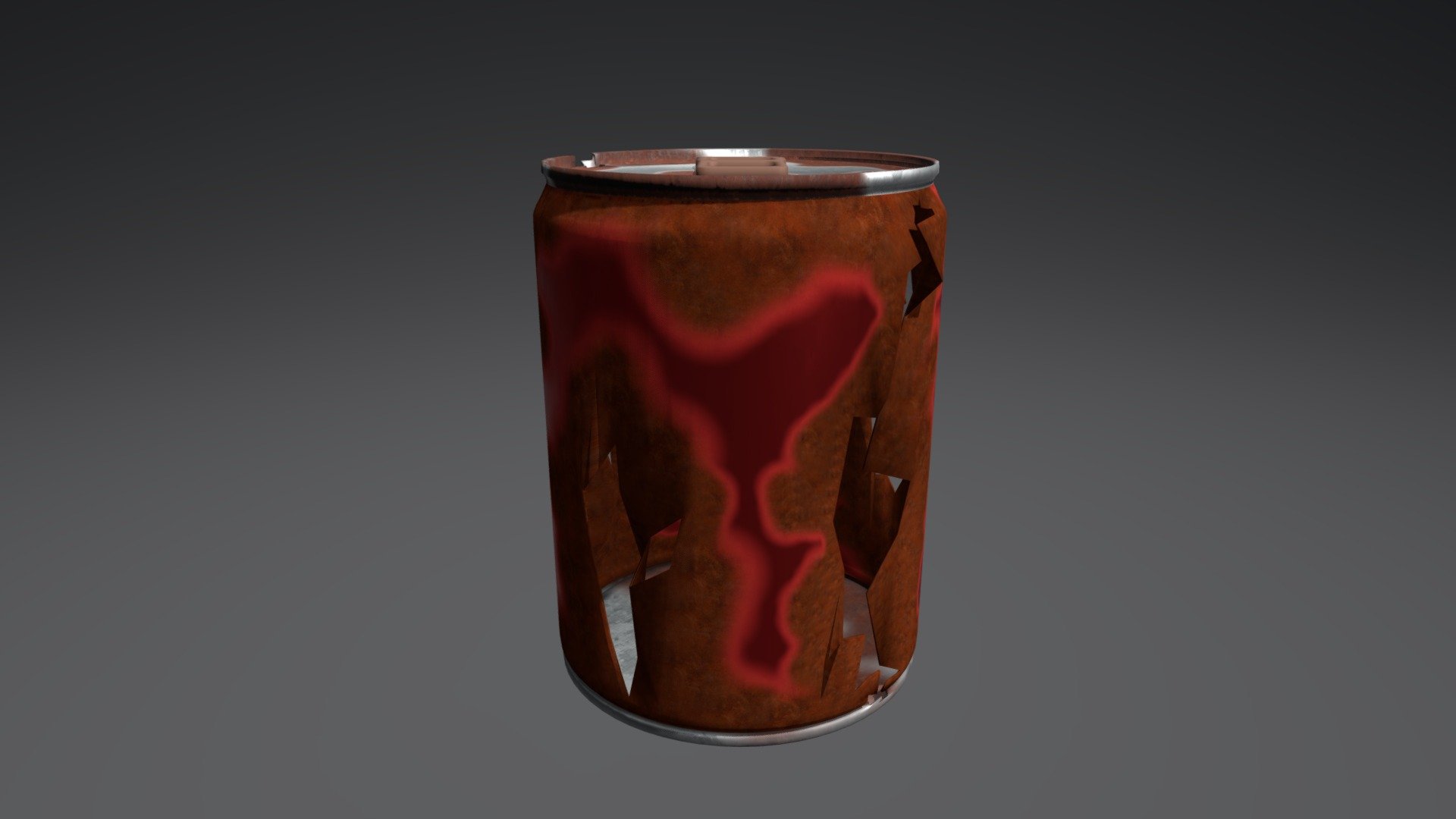 Rusty Can - 3D model by Gidion [3642aef] - Sketchfab