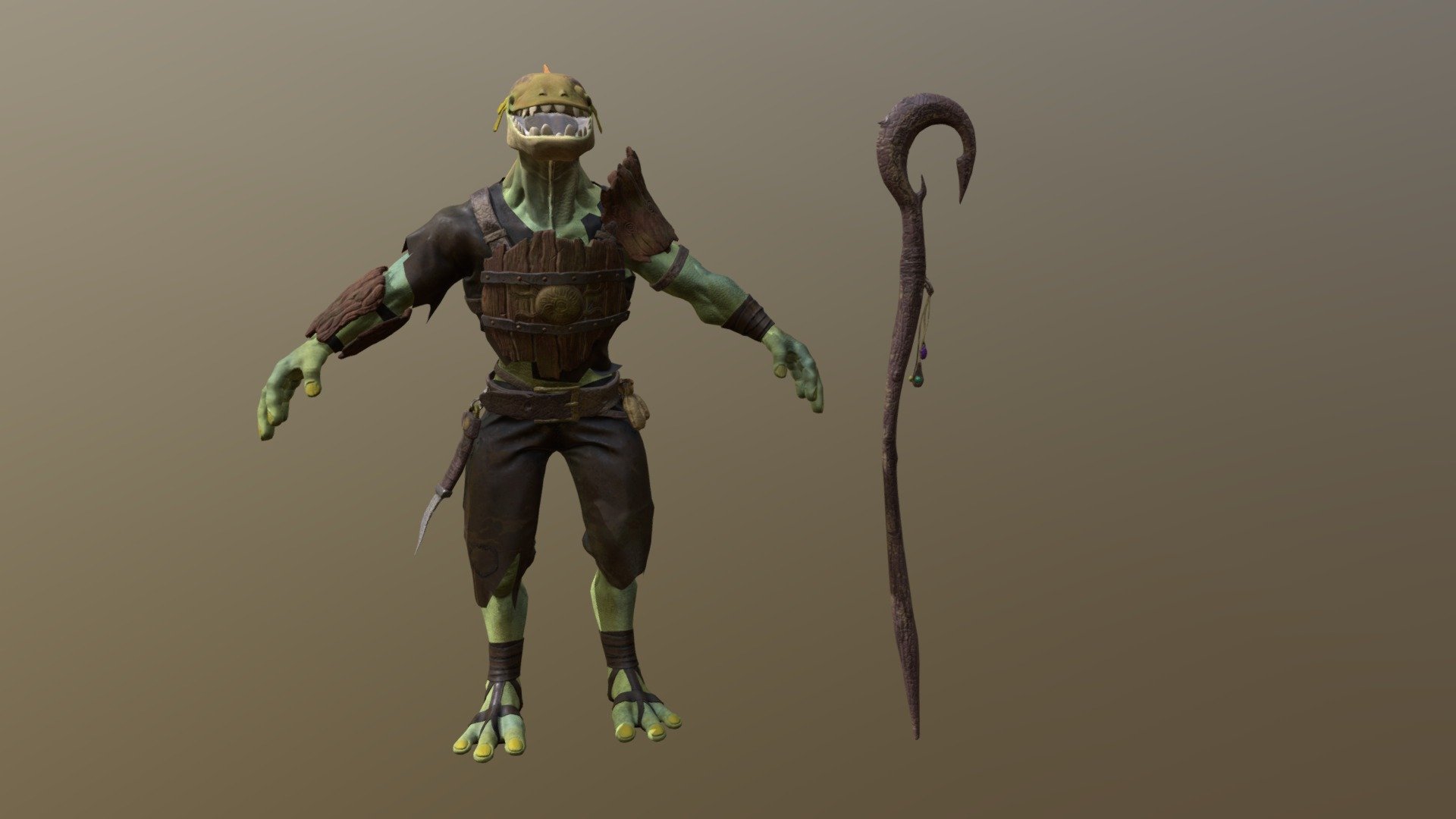 Lizard texture - 3D model by Bes3D [364327c] - Sketchfab