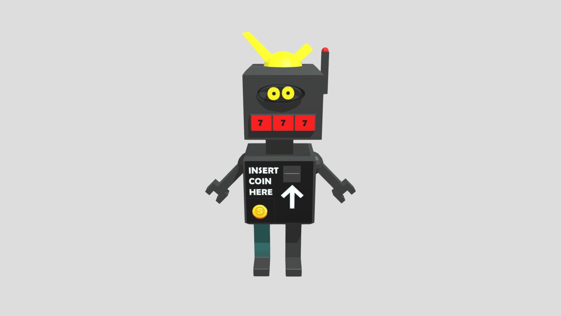 Robot - Download Free 3D model by fox_en [3643d79] - Sketchfab