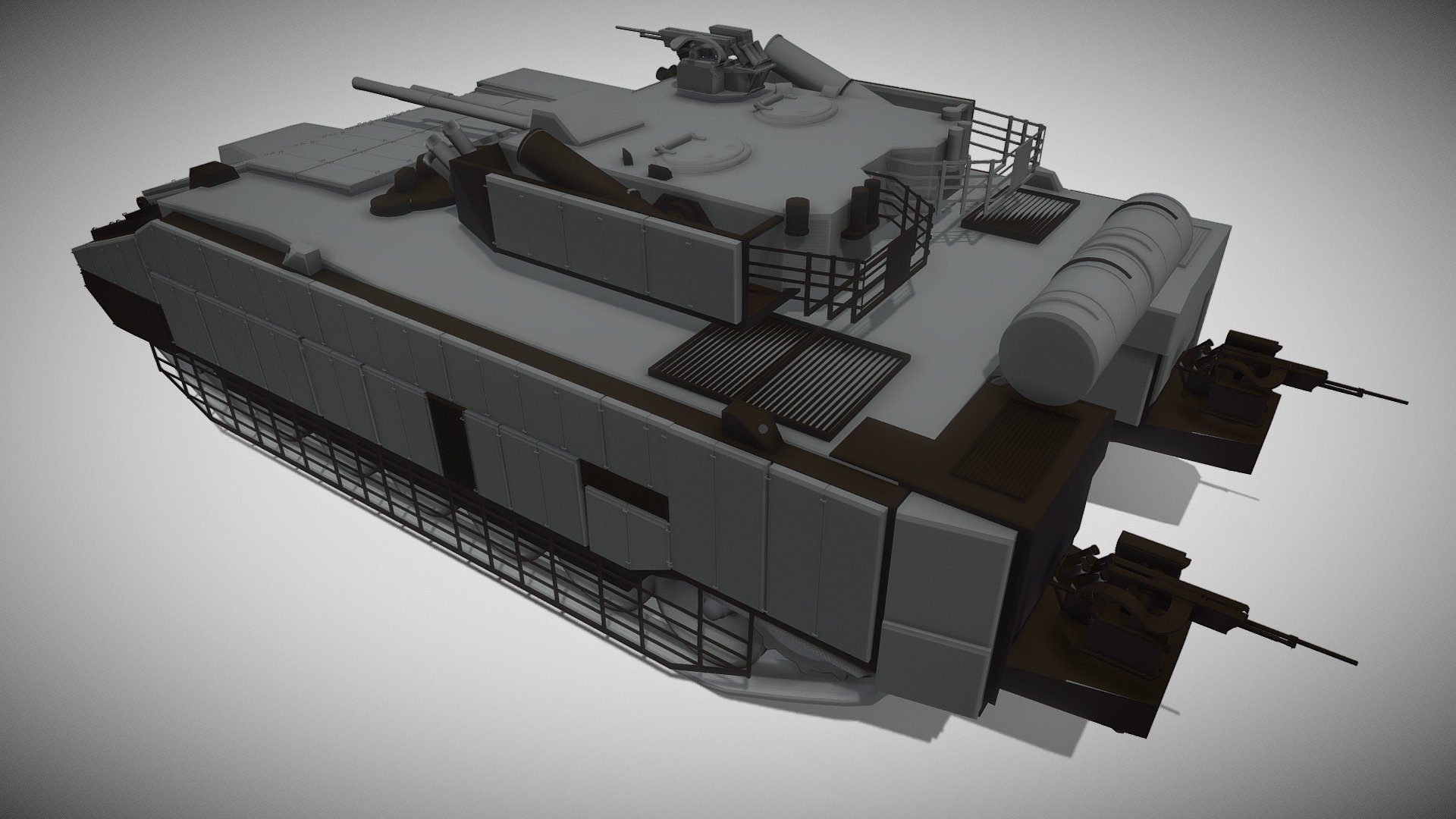 VN-20 Heavy Infantry Fighting Vehicle 重型步兵战车 - 3D model by ...