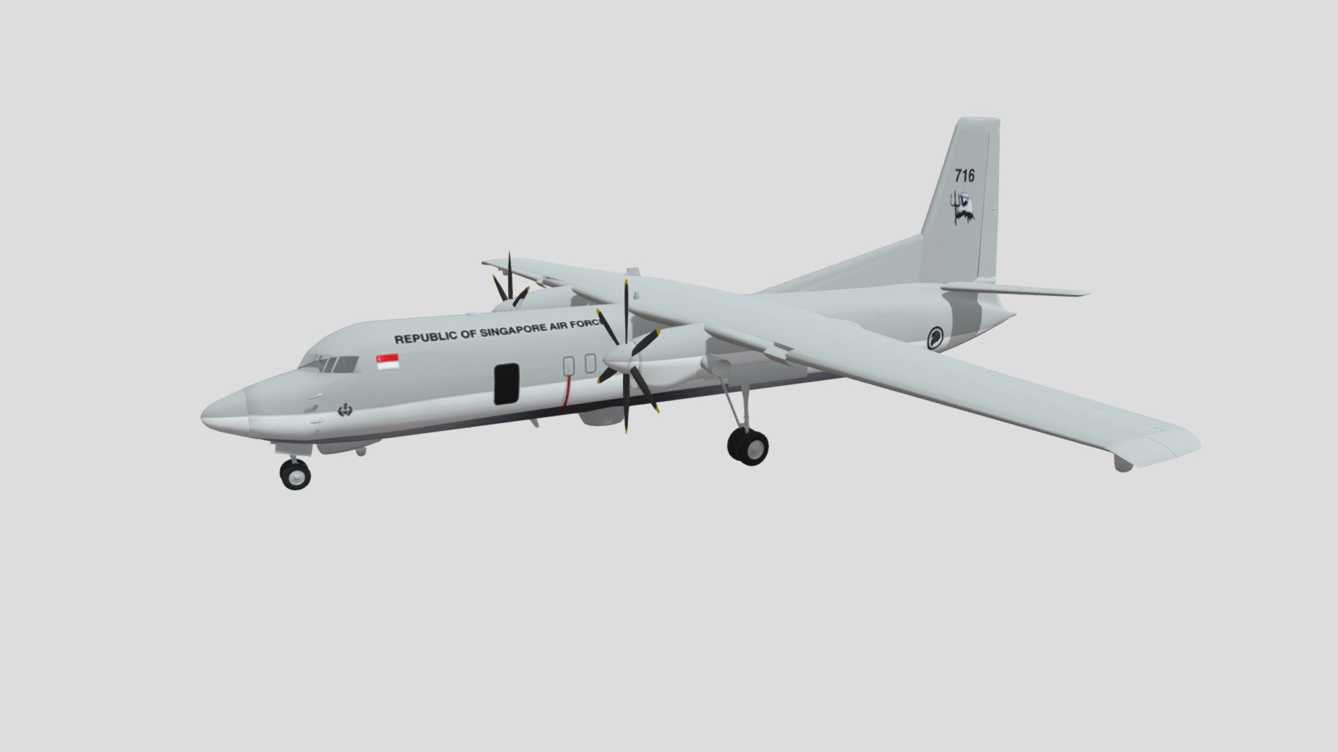 F-50 - 3D model by RSAF Open House 2021 (@affertog) [3645674] - Sketchfab