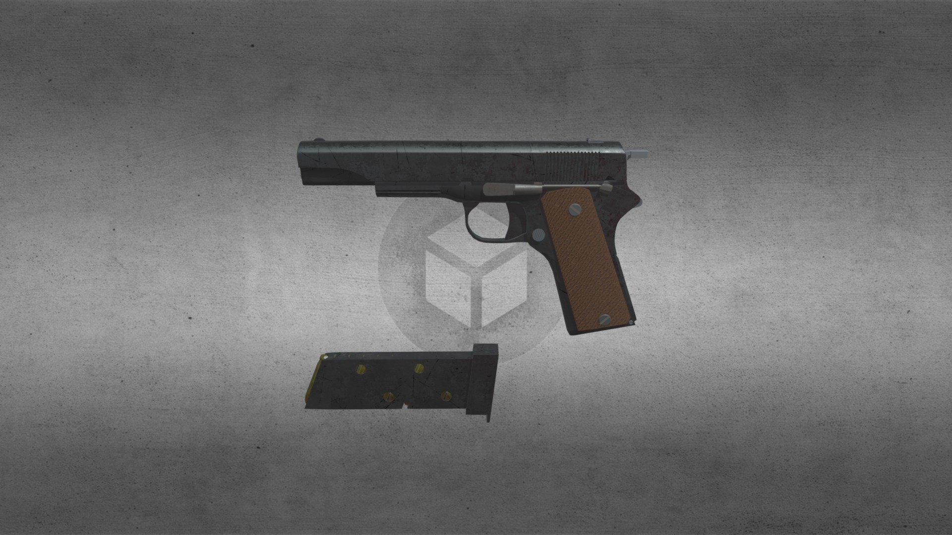 M1911 - Download Free 3D model by Fis1cA [3646bb6] - Sketchfab