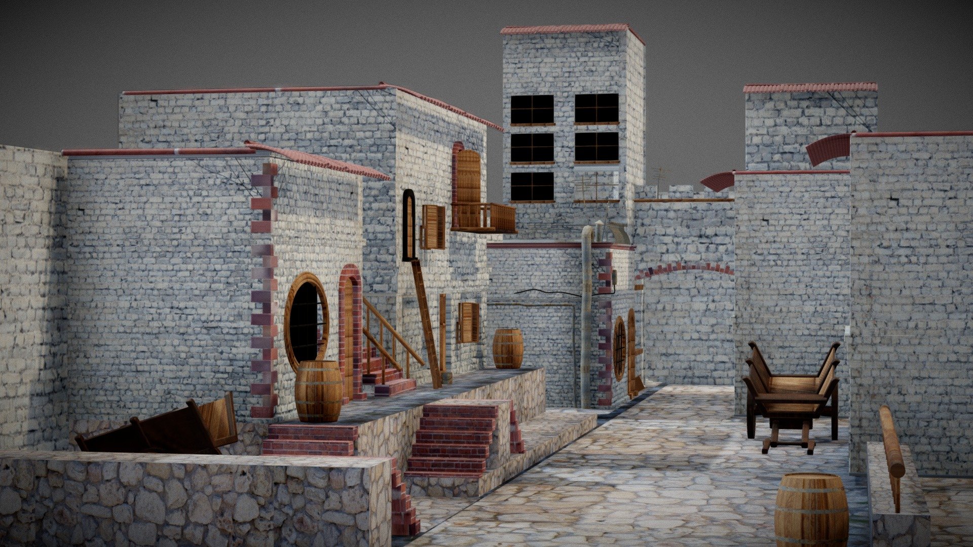 Game_Enviroment - Download Free 3D model by est.alejandro.boho [3646c6f] - Sketchfab