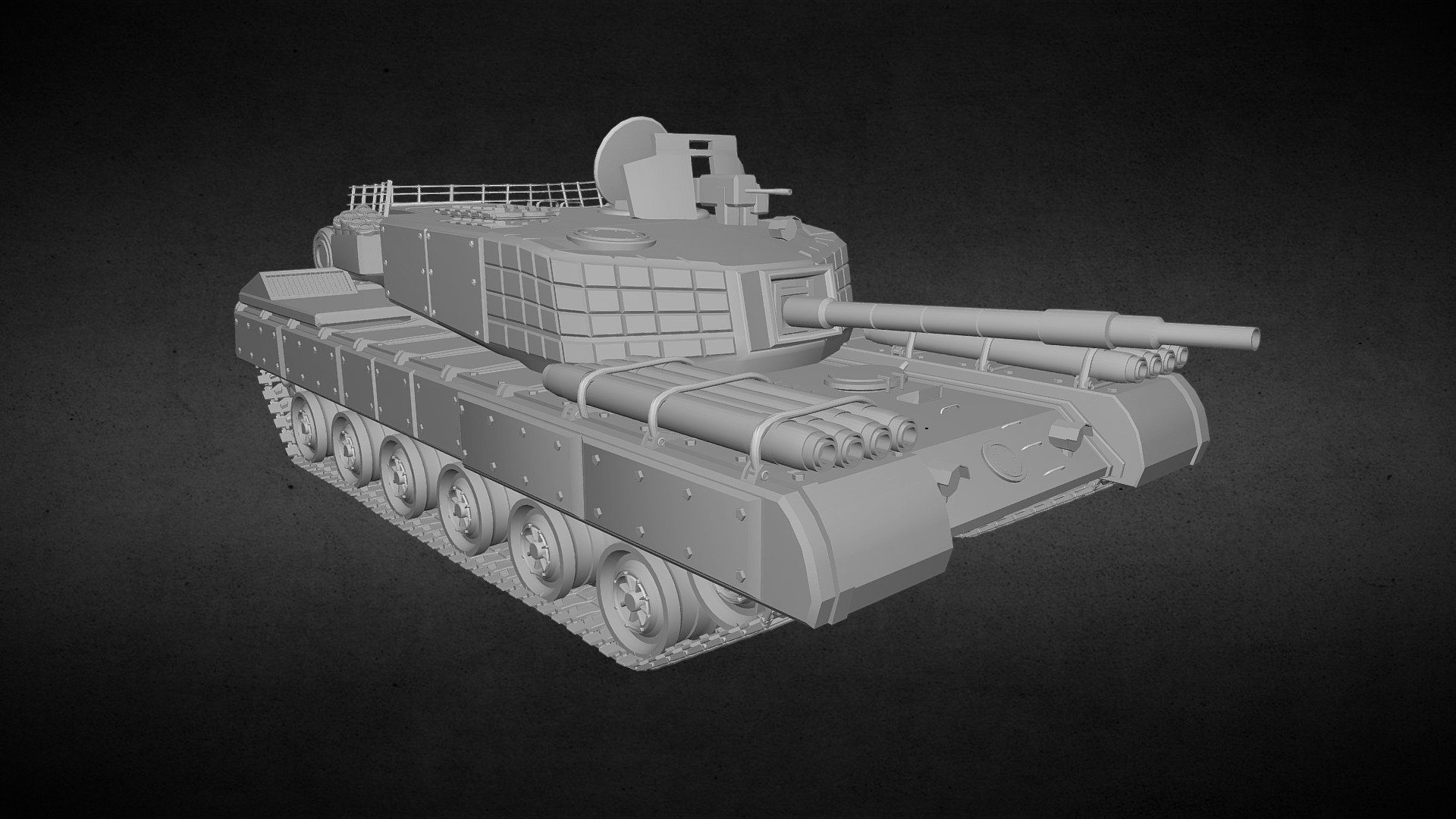Military Tank - Download Free 3D model by Krishnan (@Krishnan_Arumugam ...