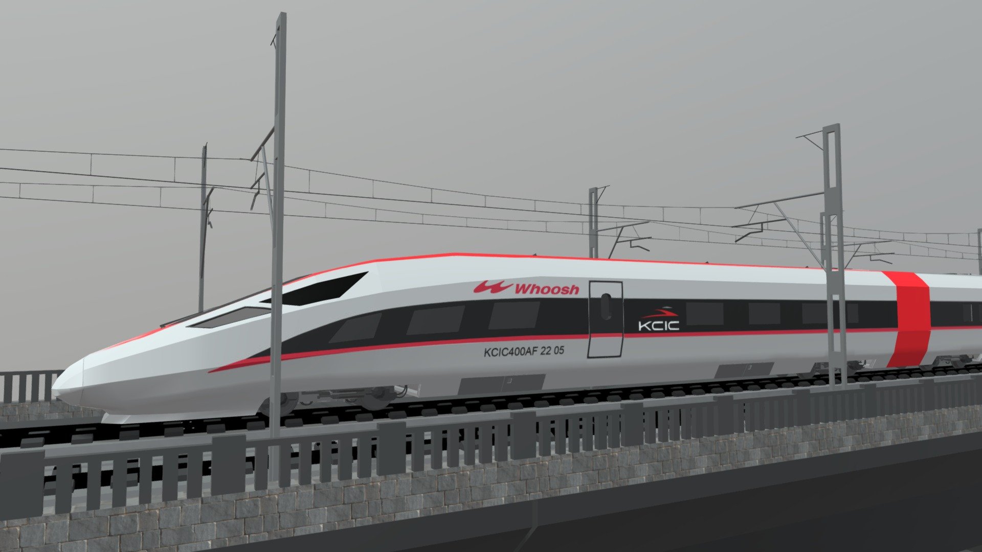 KCIC Whoosh Jakarta-Bandung Low Poly - 3D model by Mr_Gopal918 ...