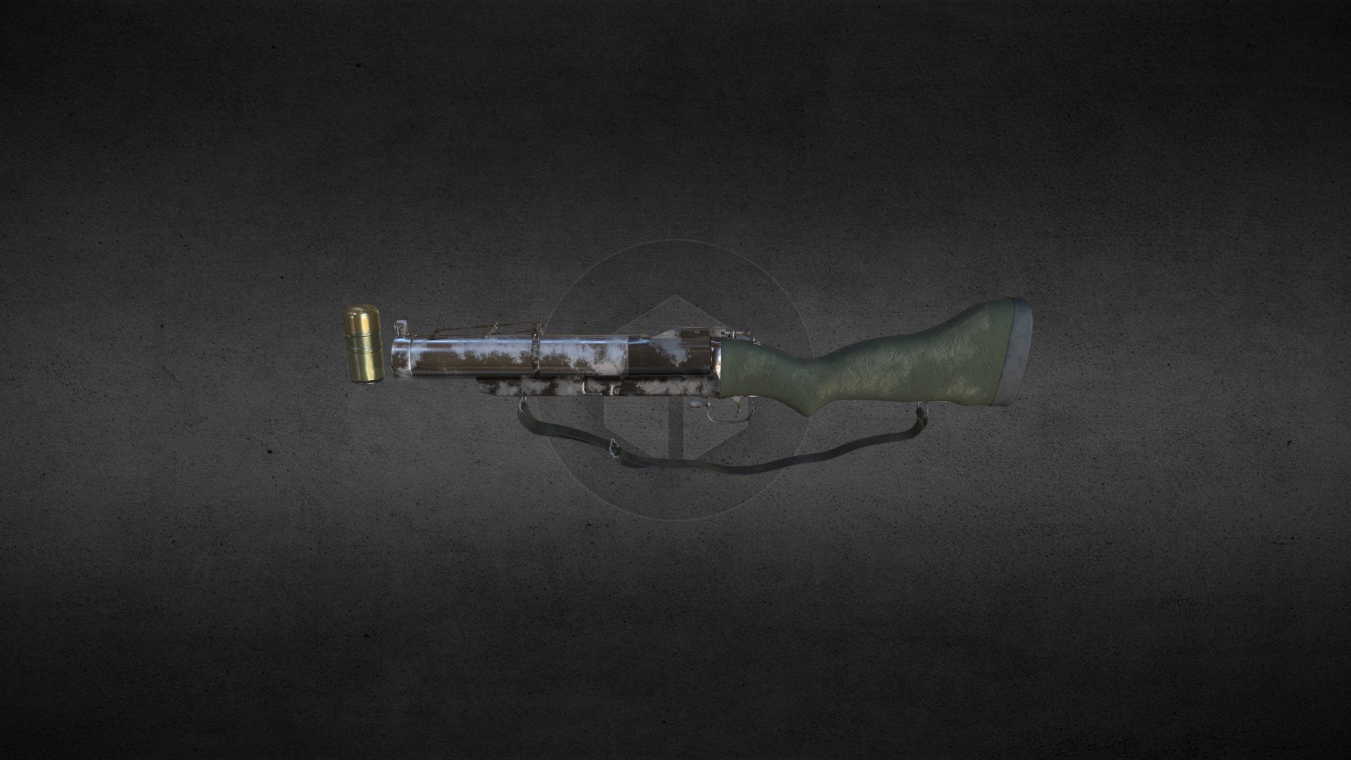 M79 Grenade Launcher - 3D model by KimWilhelmsson [364cfe4] - Sketchfab