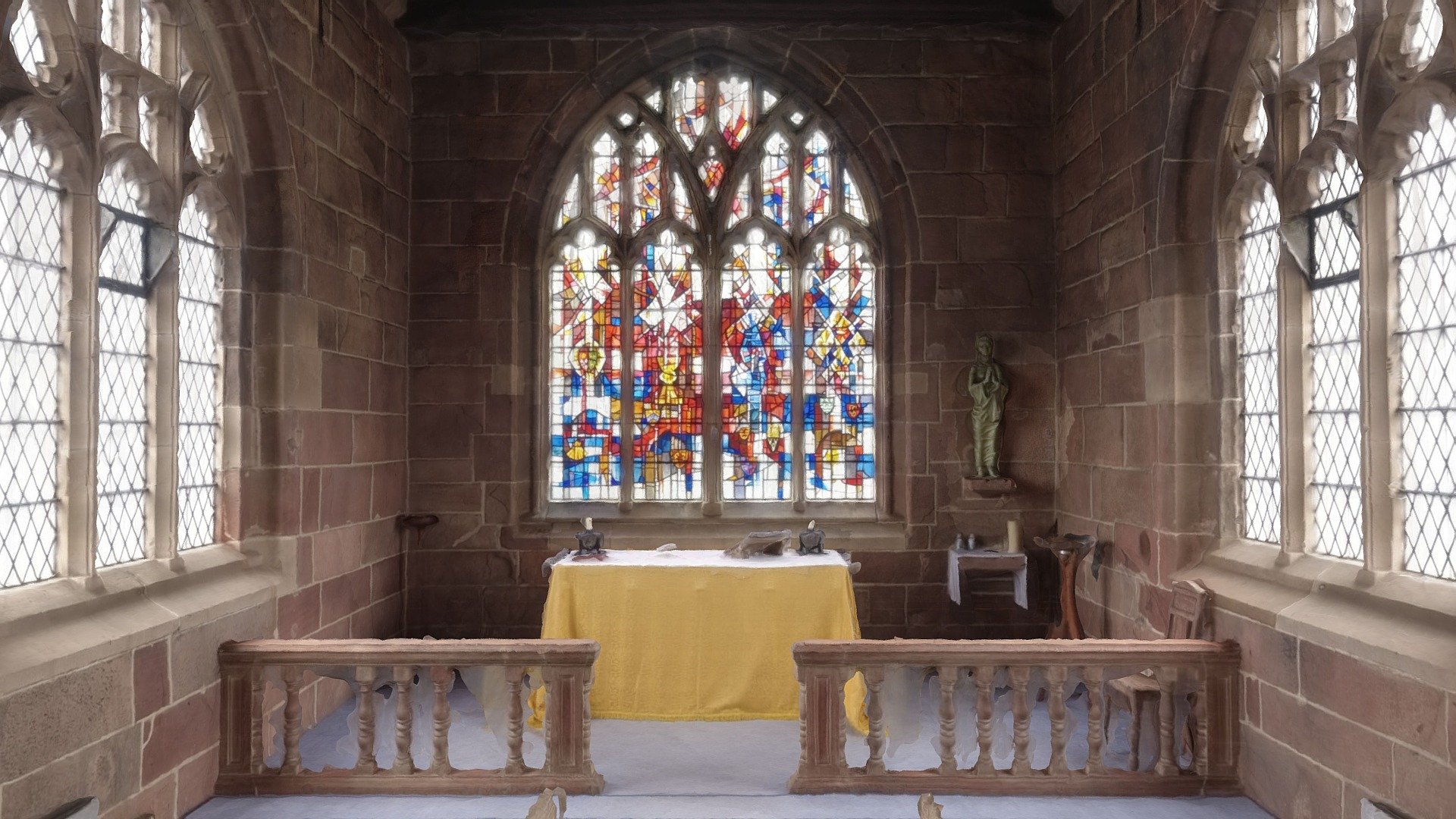 Chapel of Our Lady on the Bridge (Interior) - Download Free 3D model by ...