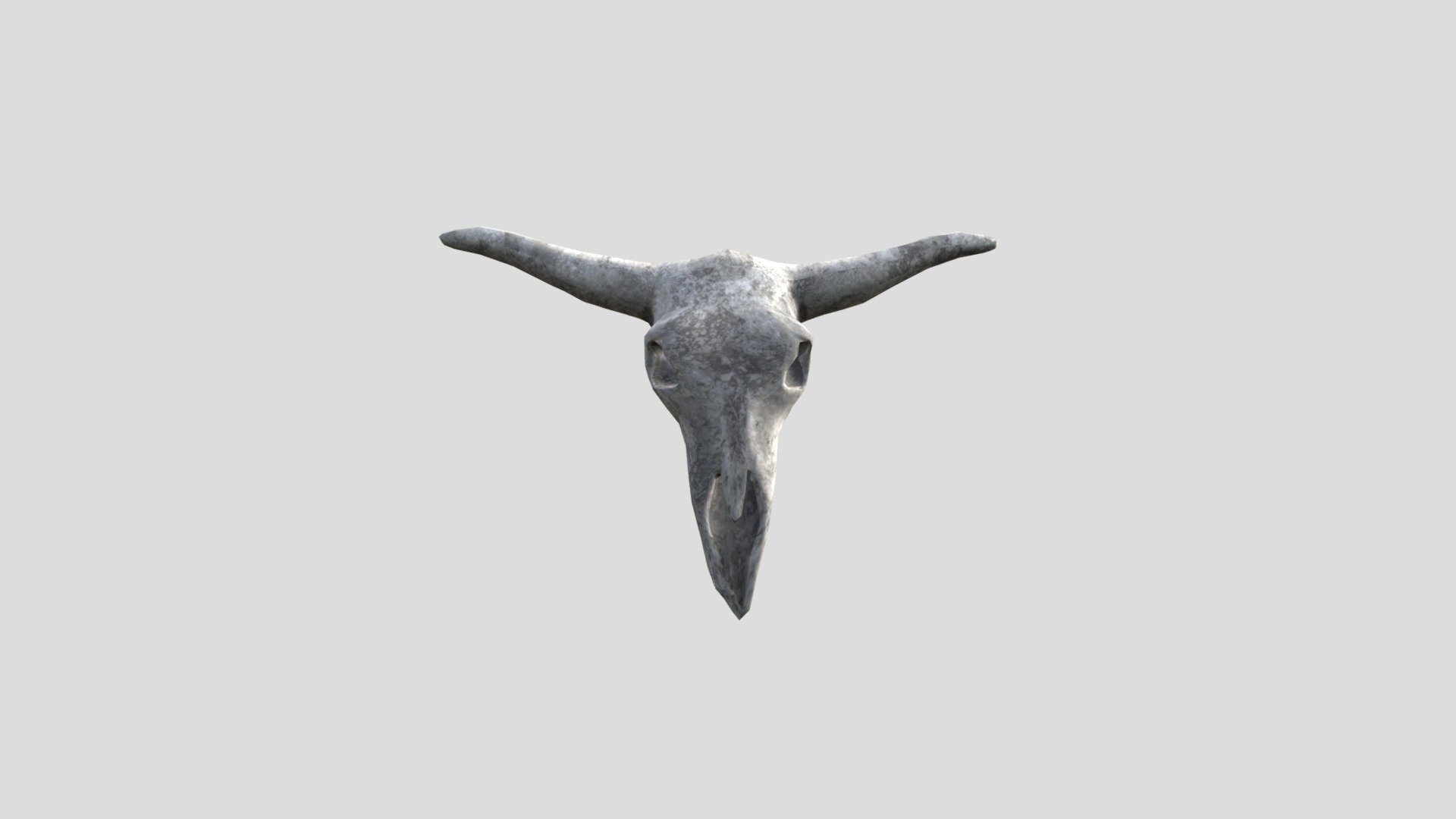 Low Poly: Ox Skull - Download Free 3D model by ClintonAbbott.Art ...