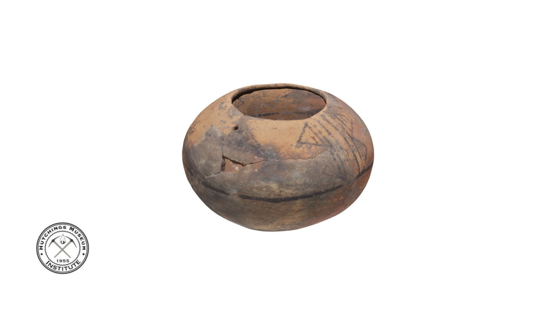 Orange Native American Pottery - Download Free 3D model by Hutchings ...